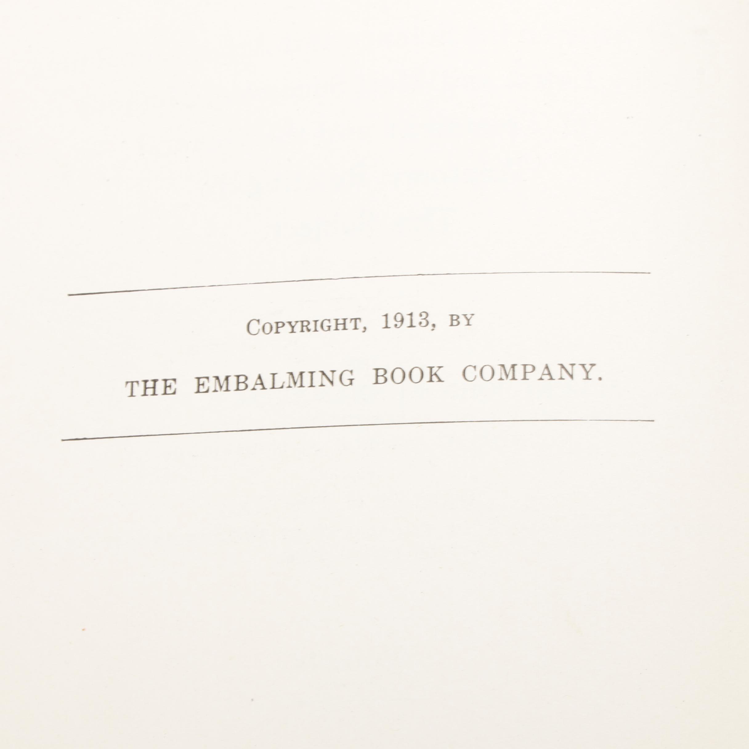 Embalming Collection with Kit, Fluid Bottle, and Book | EBTH