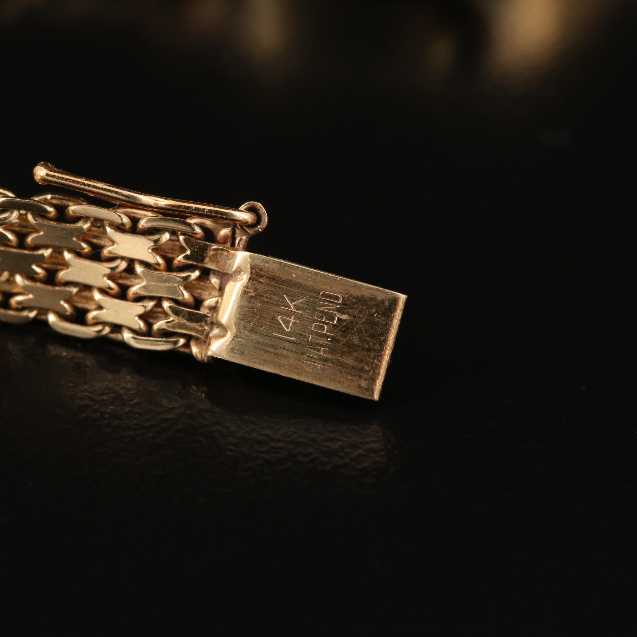 Jacques Prevard 14K and Diamonds Quartz Wristwatch | EBTH