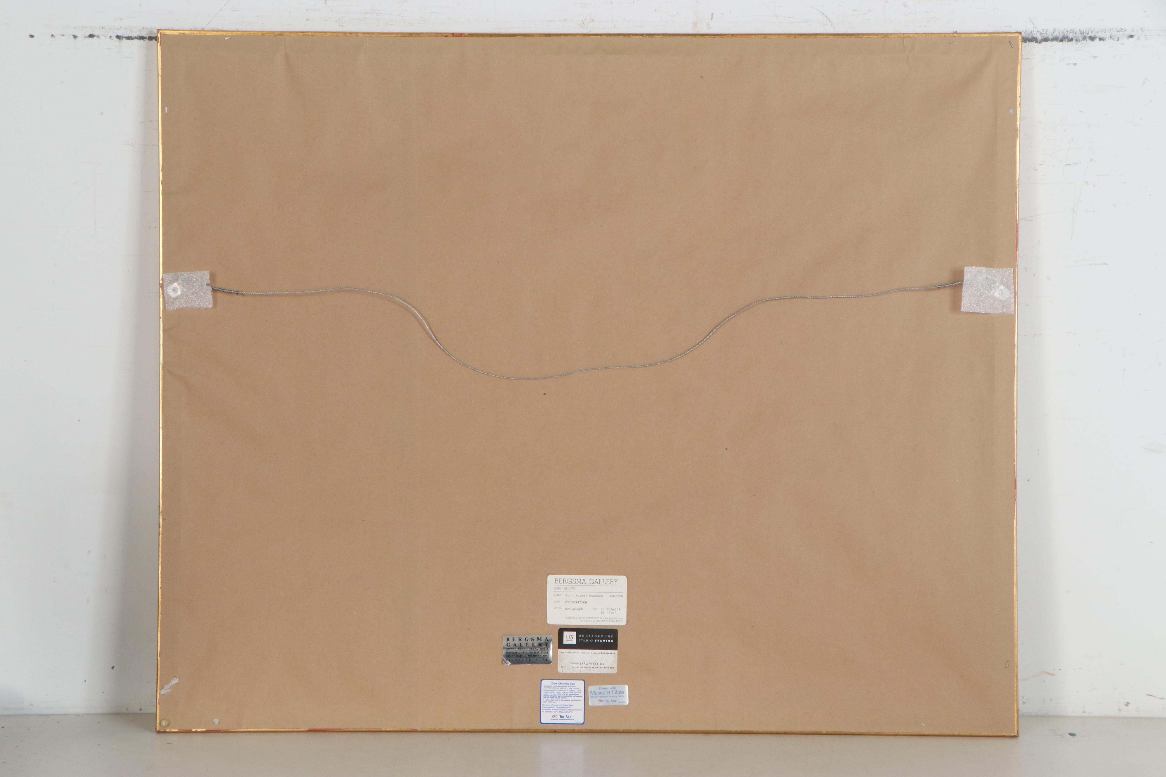 John August Swanson Serigraph "Celebration," 1997 | EBTH