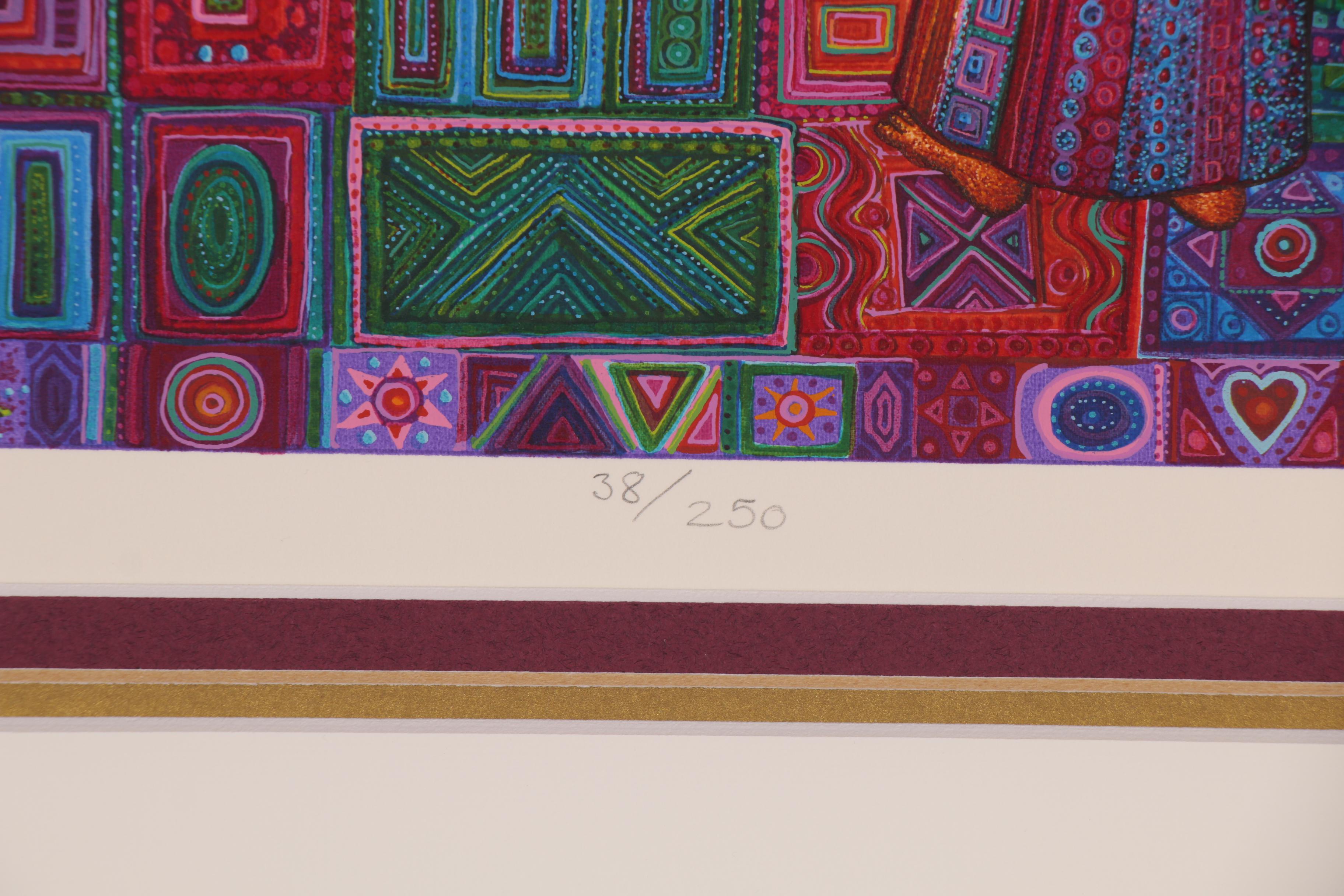 John August Swanson Serigraph "Celebration," 1997 | EBTH