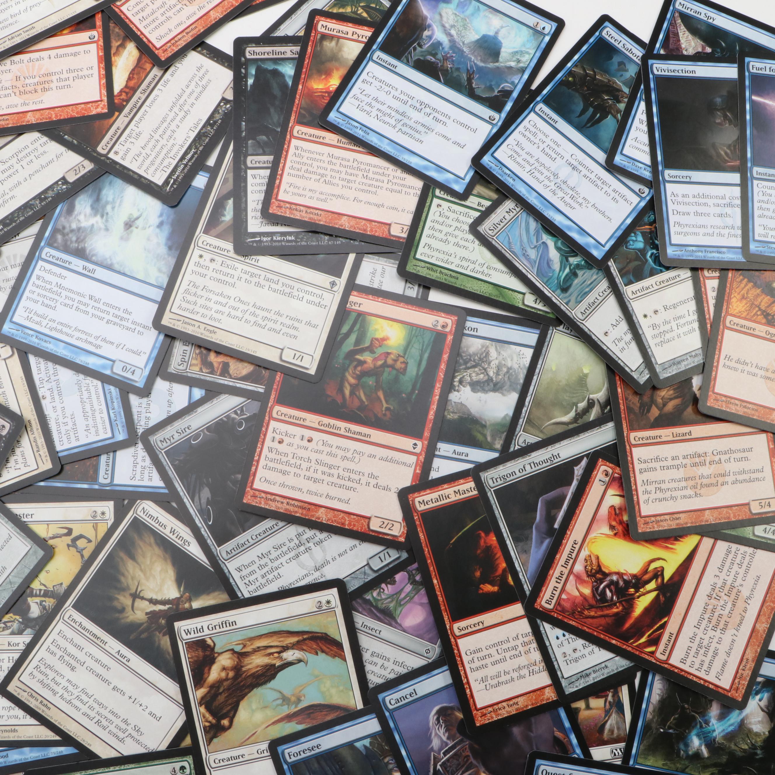 Magic: The Gathering Cards, Including "Kathari Bomber" and Prized ...