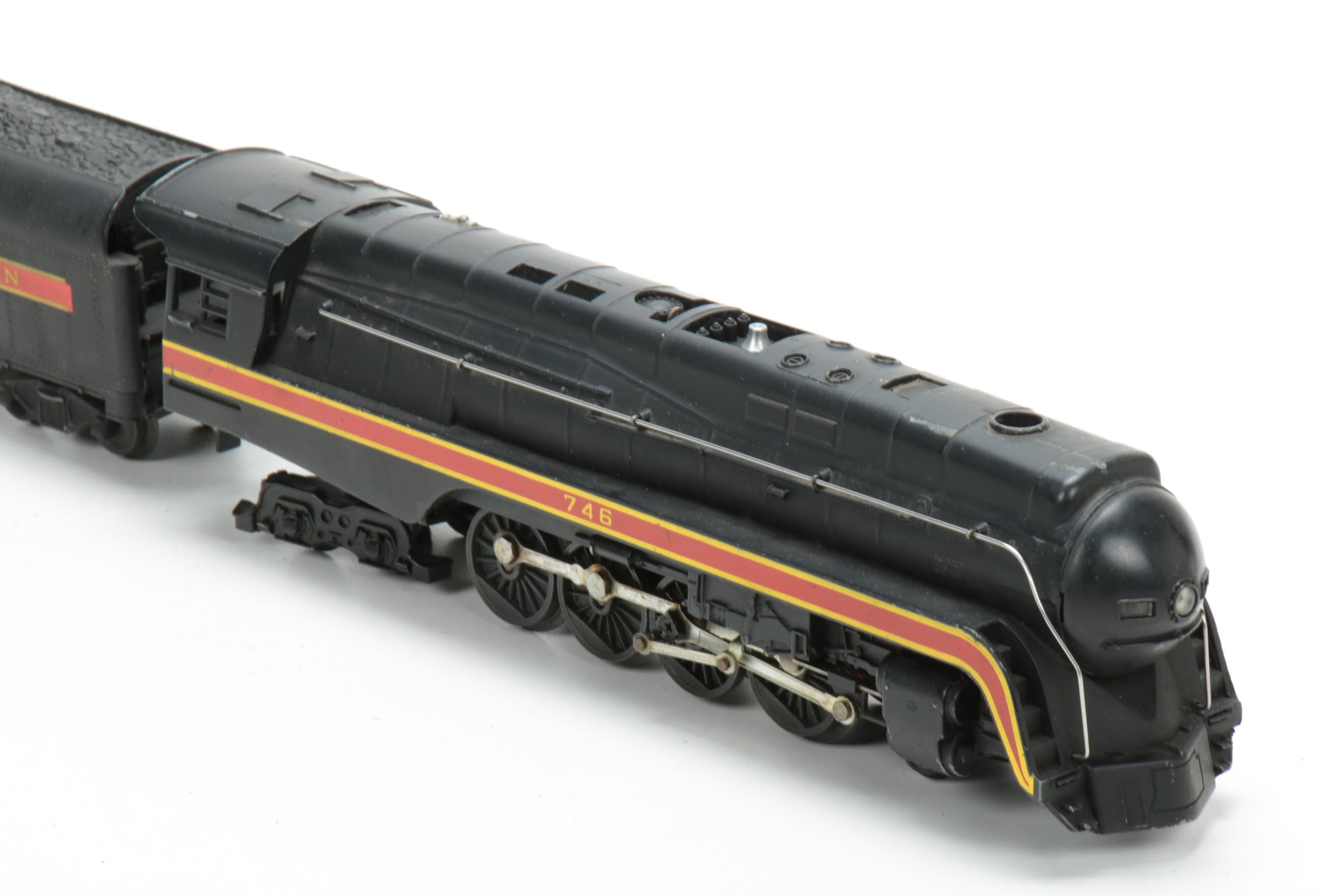 Lionel O Scale 746 Norfolk & Western Steam Locomotive and Tender | EBTH