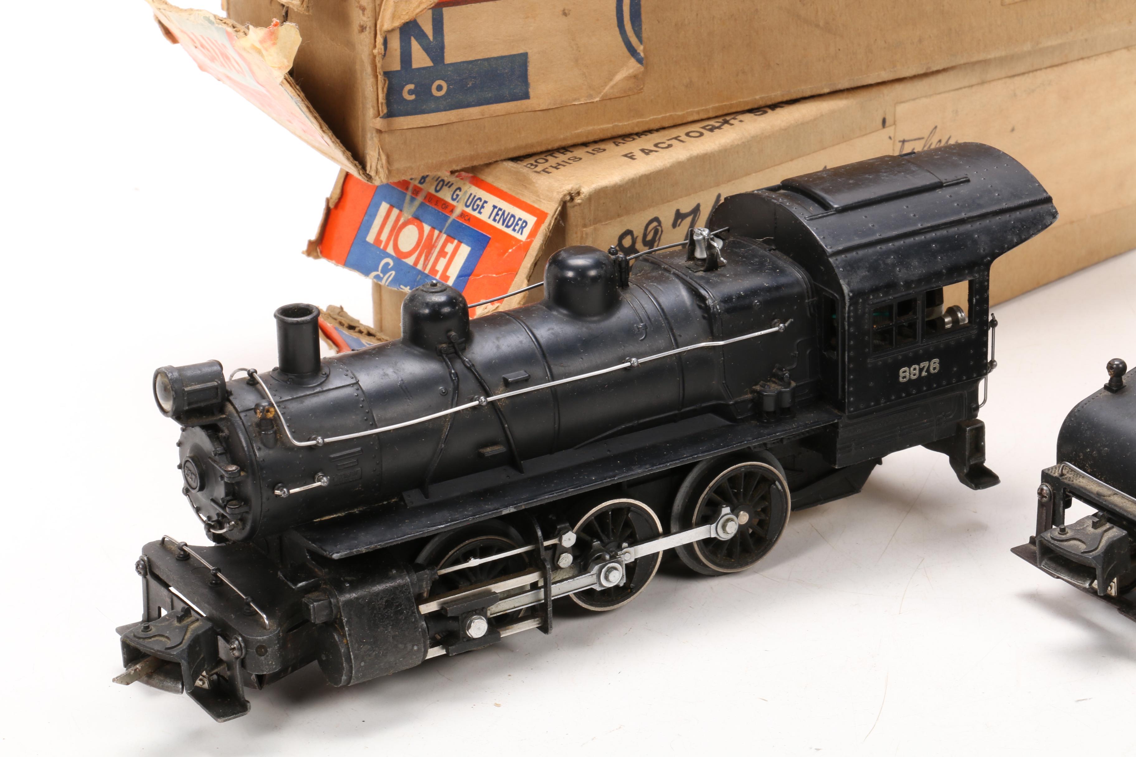 Lionel O Scale 227 Steam Locomotive with 2227B Tender, Mid 20th Century ...