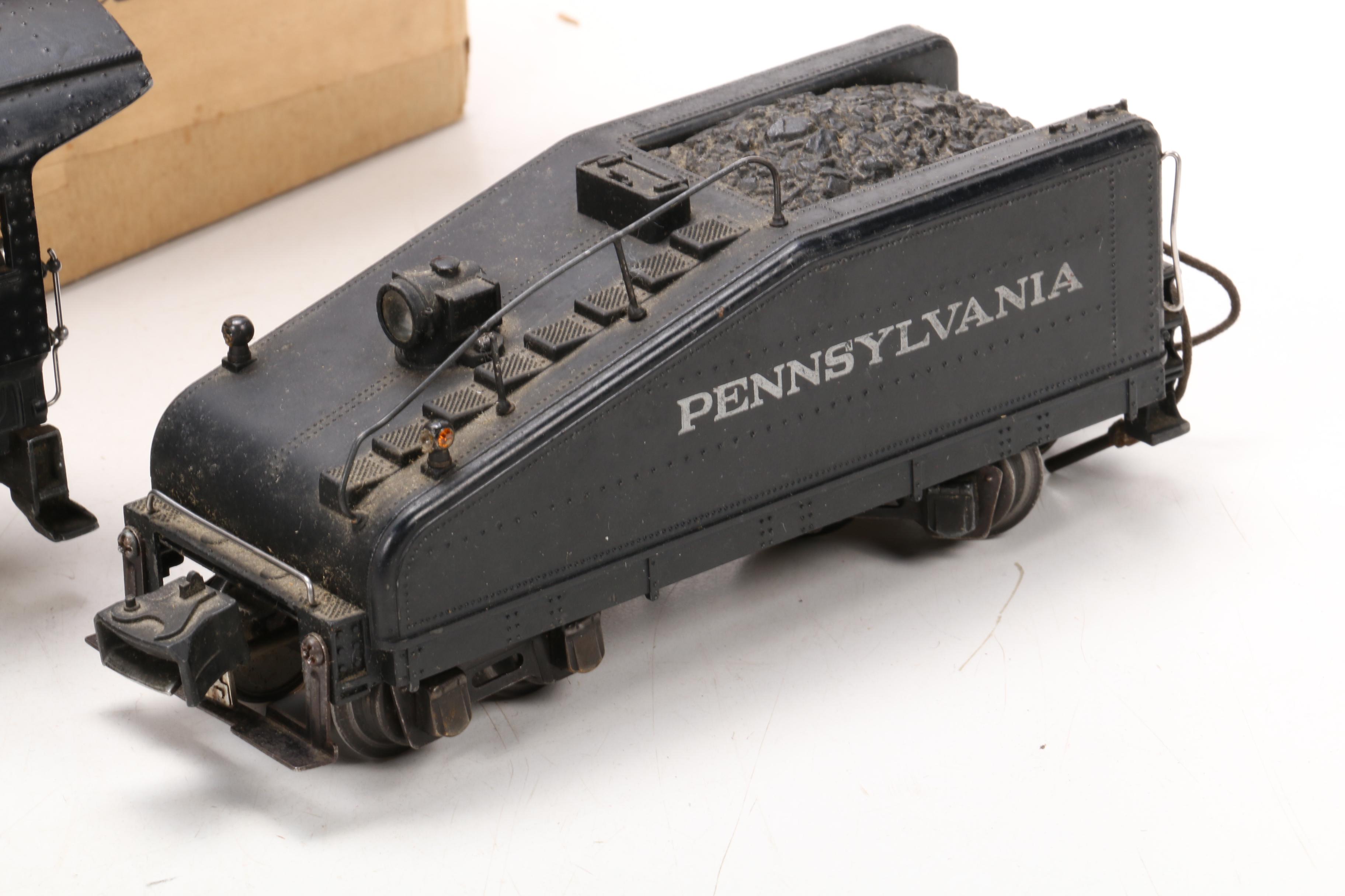 Lionel O Scale 227 Steam Locomotive with 2227B Tender, Mid 20th Century ...