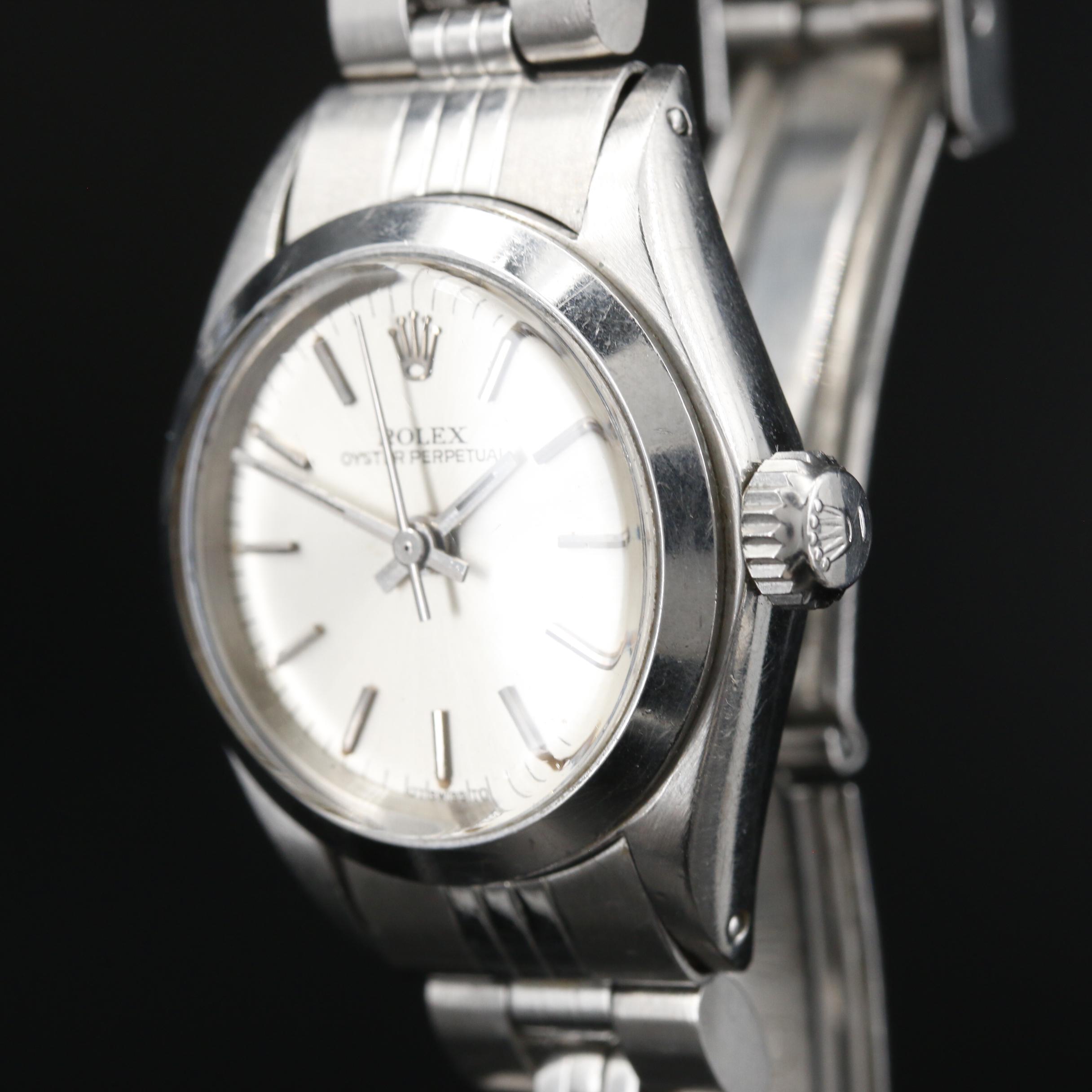 1973 Rolex Oyster Perpetual Stainless Steel Automatic Wristwatch | EBTH