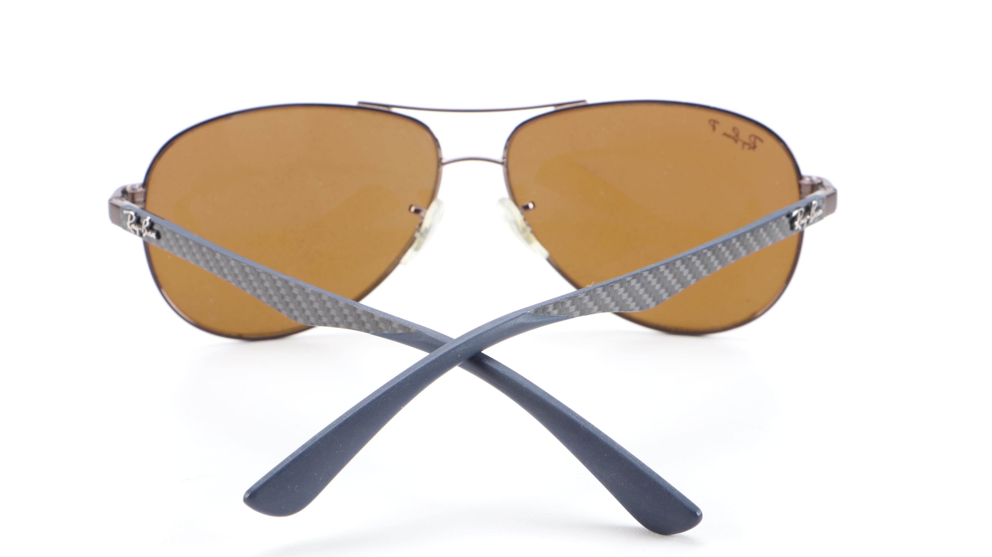 Ray-Ban RB 8313 Aviator Sunglasses with Case | EBTH