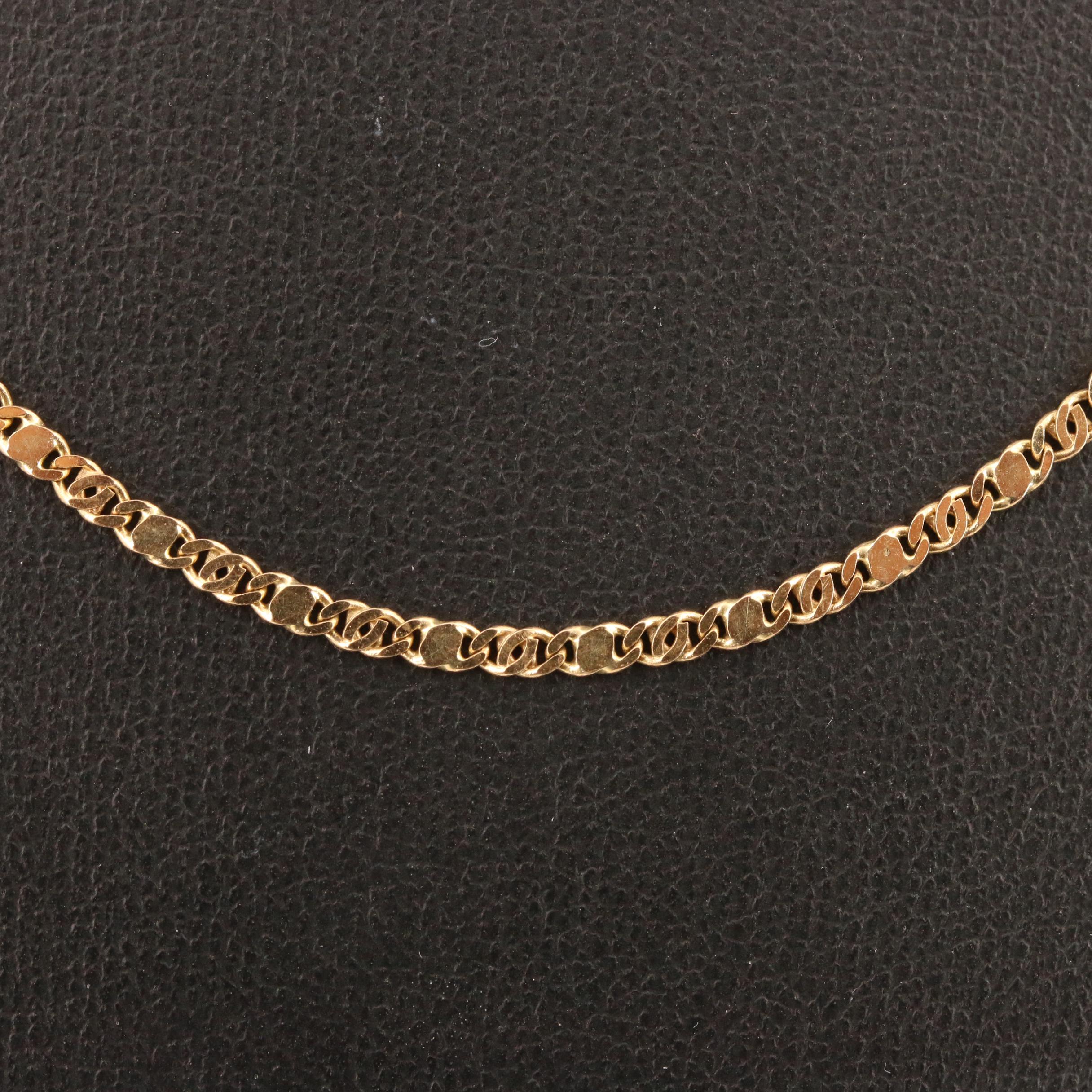 Carved Wood and Diamond Quan Yin Pendant with Sterling Link Chain | EBTH