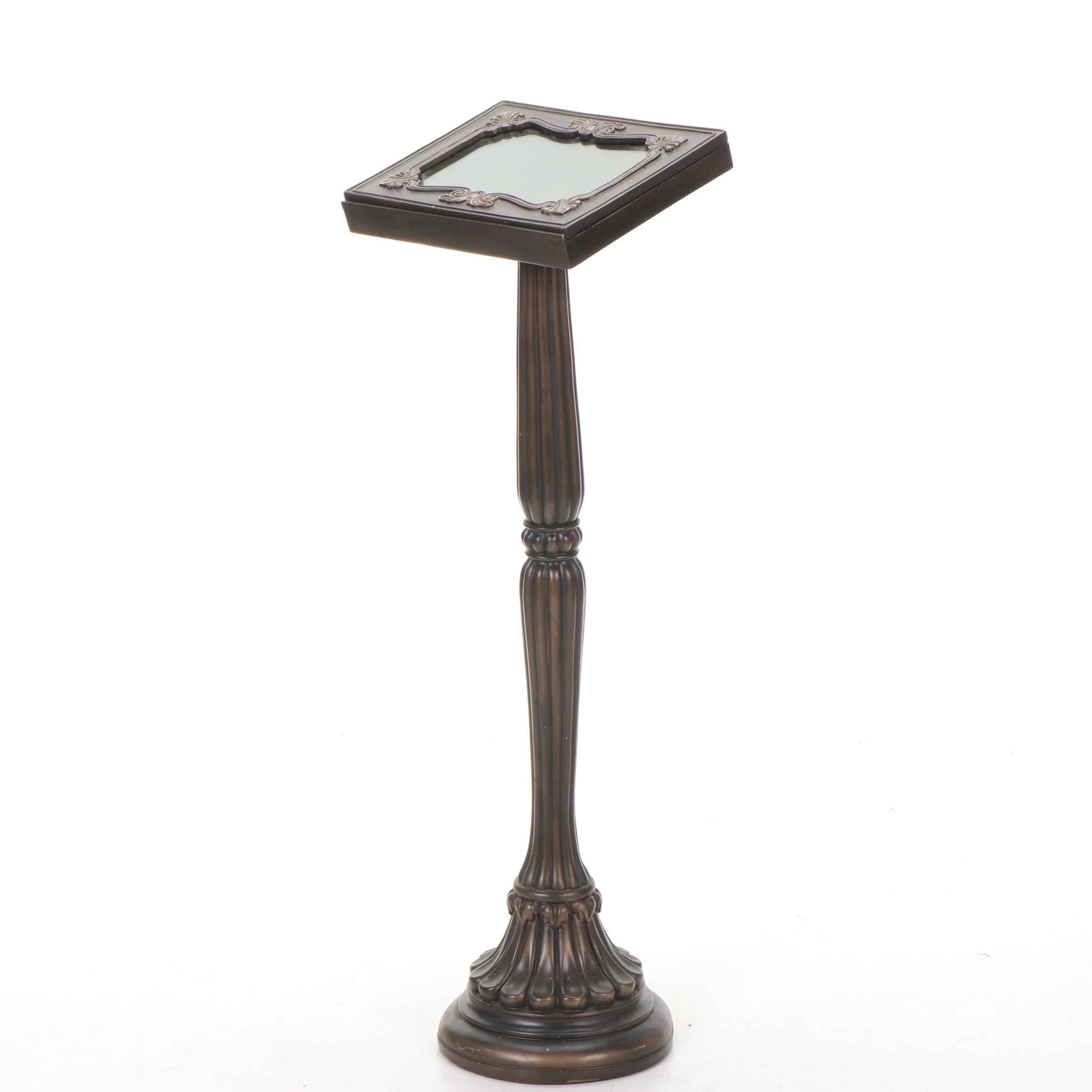 Contemporary Victorian Style Display Lectern with Lift-Up Glass Overlay ...