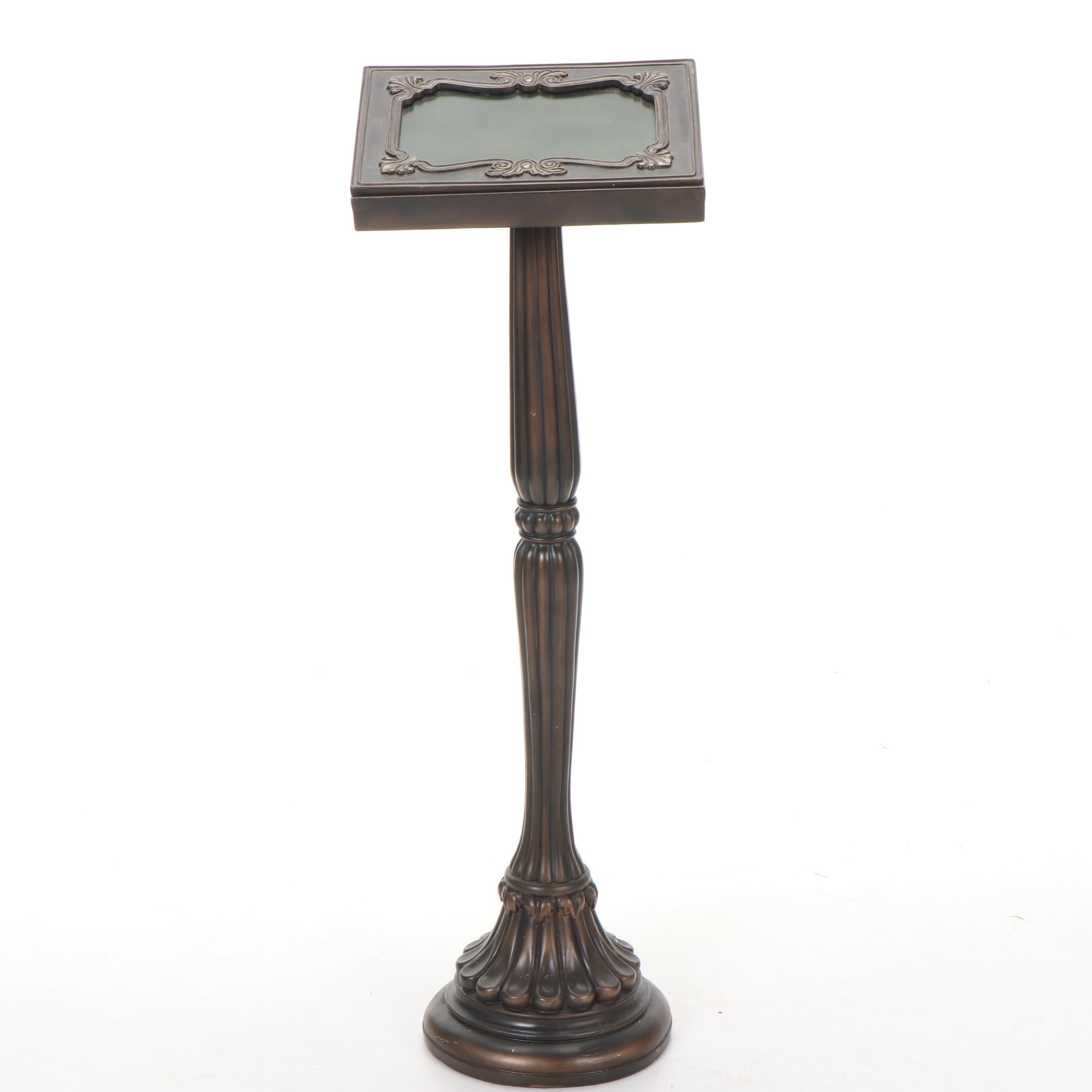 Contemporary Victorian Style Display Lectern with Lift-Up Glass Overlay ...