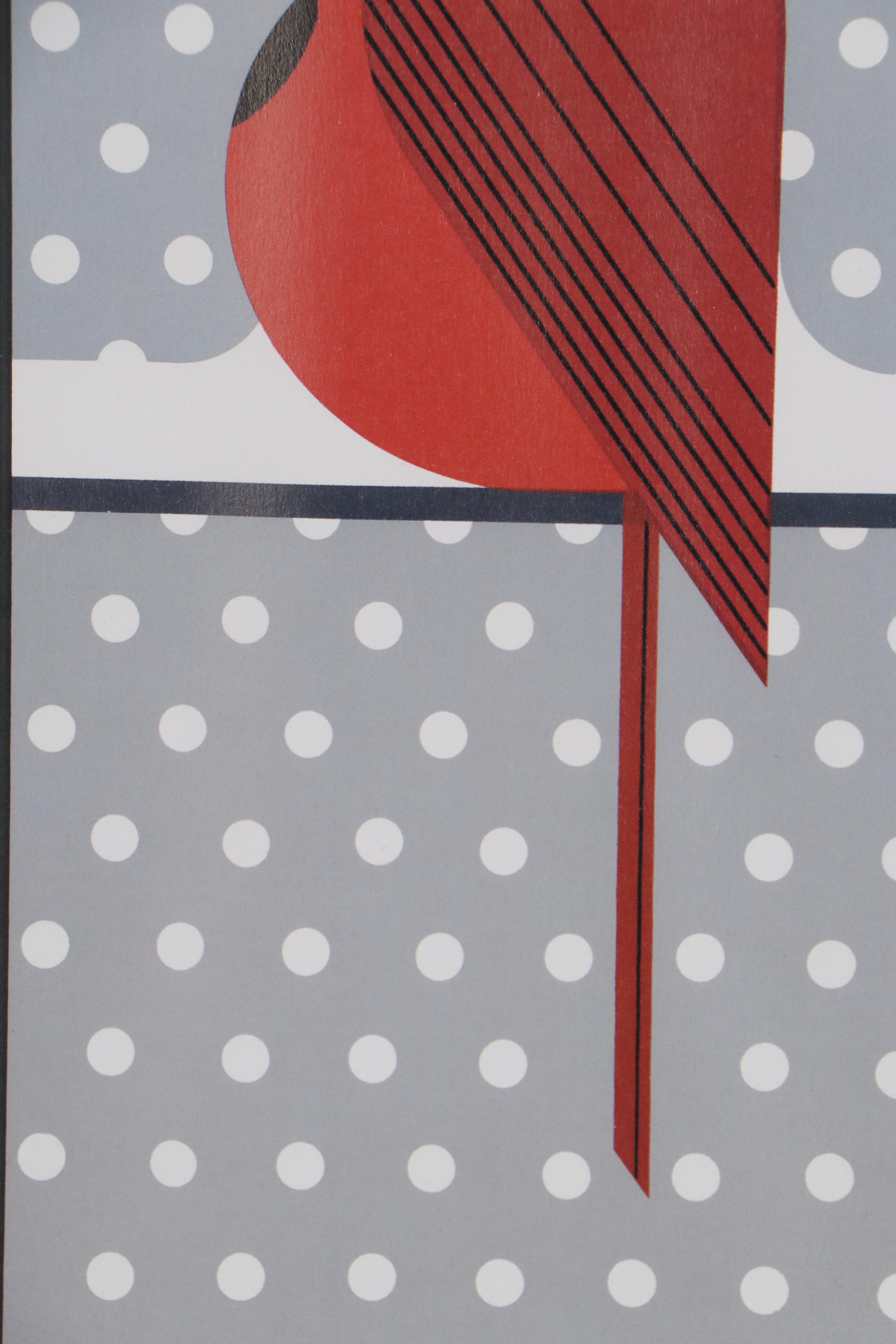 Offset Lithograph after Charley Harper "Cool Cardinal," 21st Century | EBTH