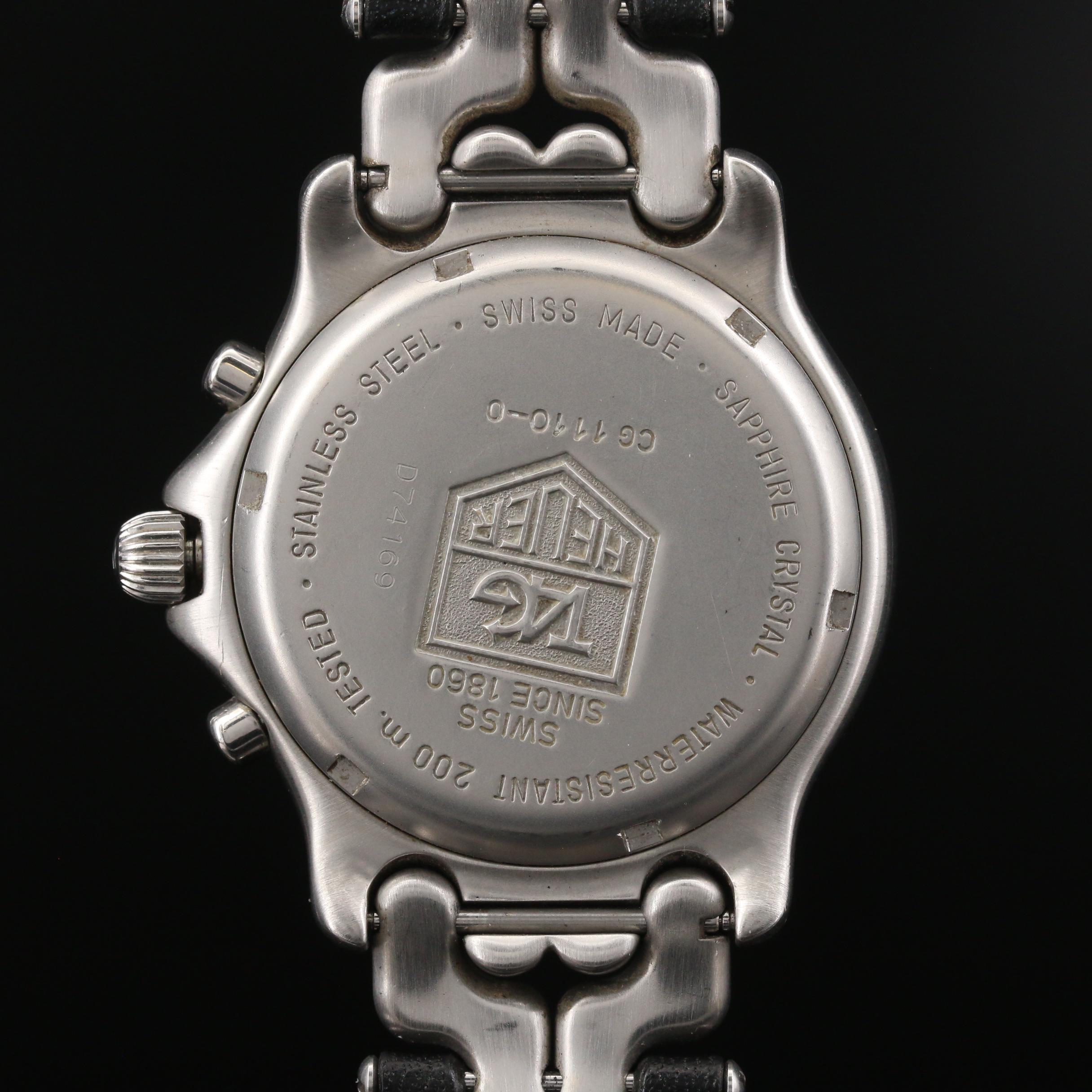 TAG Heuer S/eL Chronograph Stainless Steel Quartz Wristwatch | EBTH
