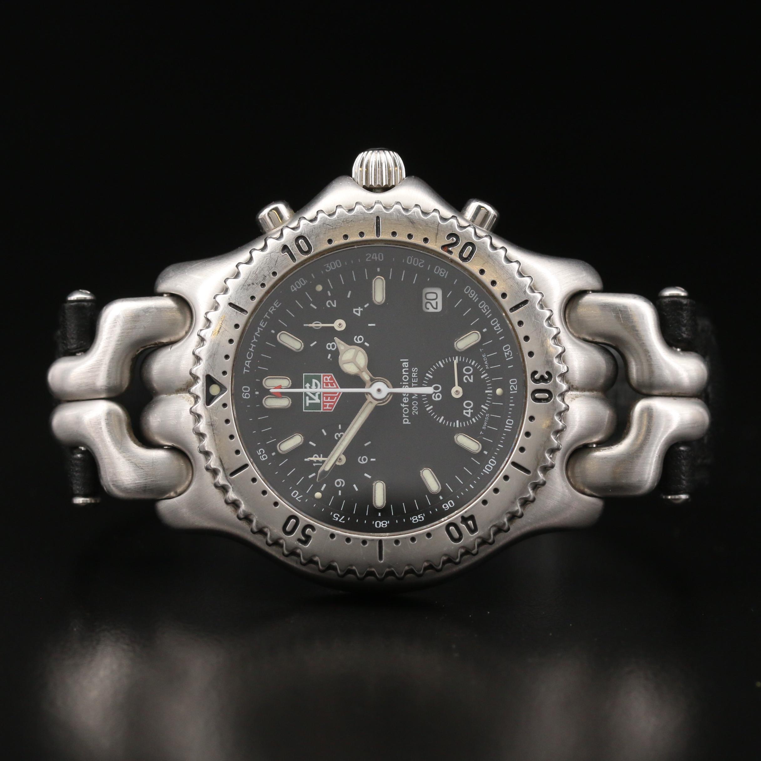 TAG Heuer S/eL Chronograph Stainless Steel Quartz Wristwatch | EBTH
