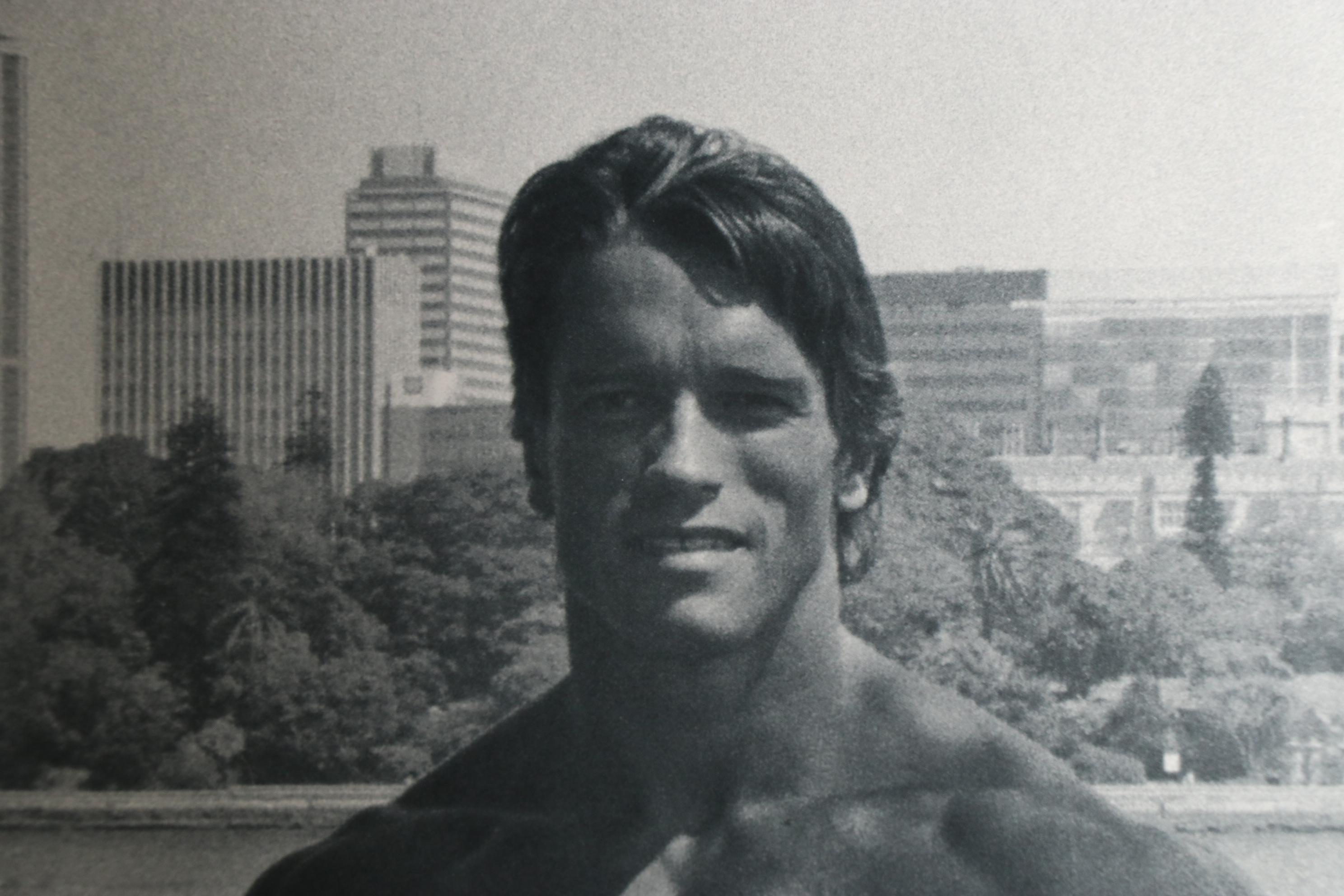 George Butler Offset Lithograph "Discipline" Featuring Arnold ...