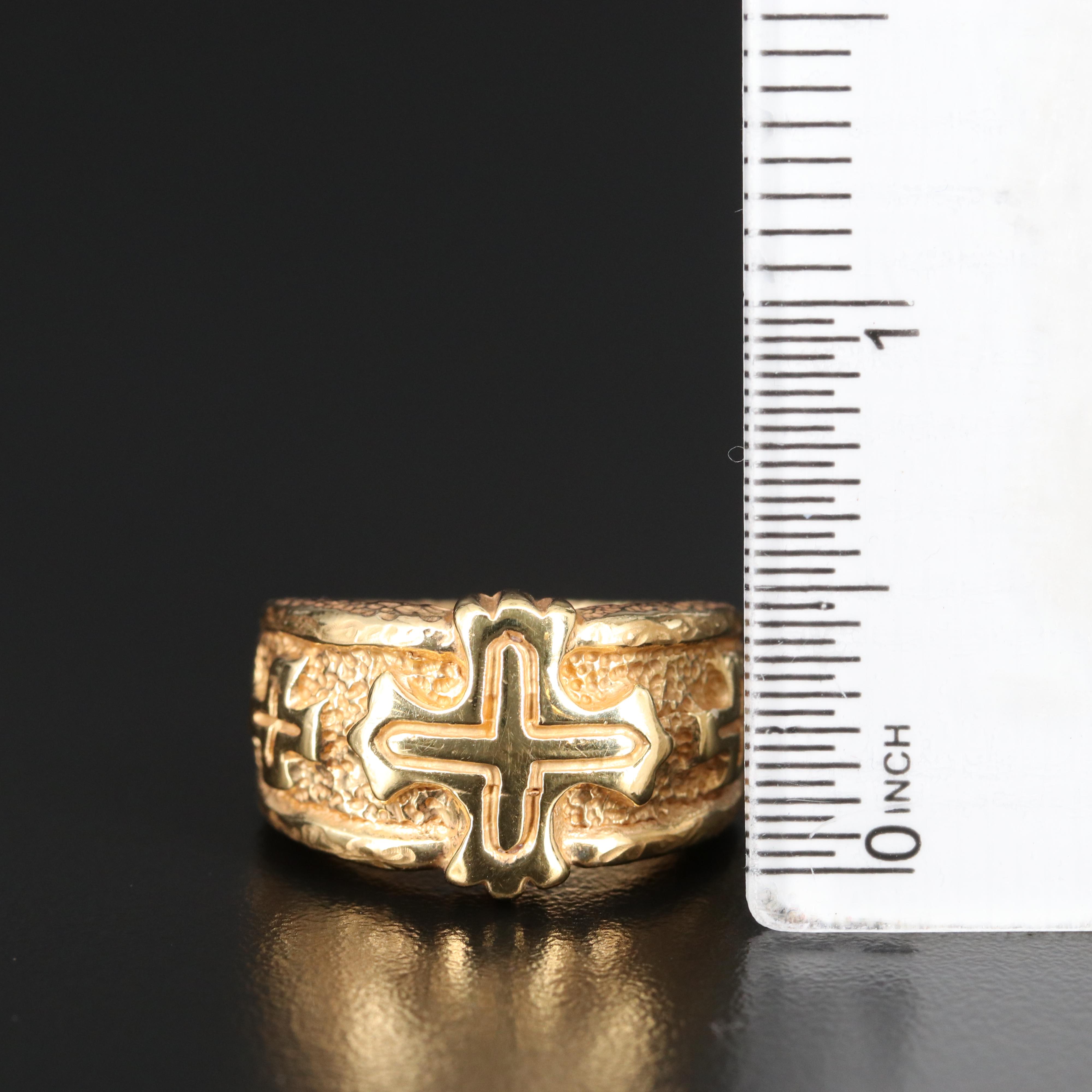 Golden Clef International 14K Gold Ring | EBTH