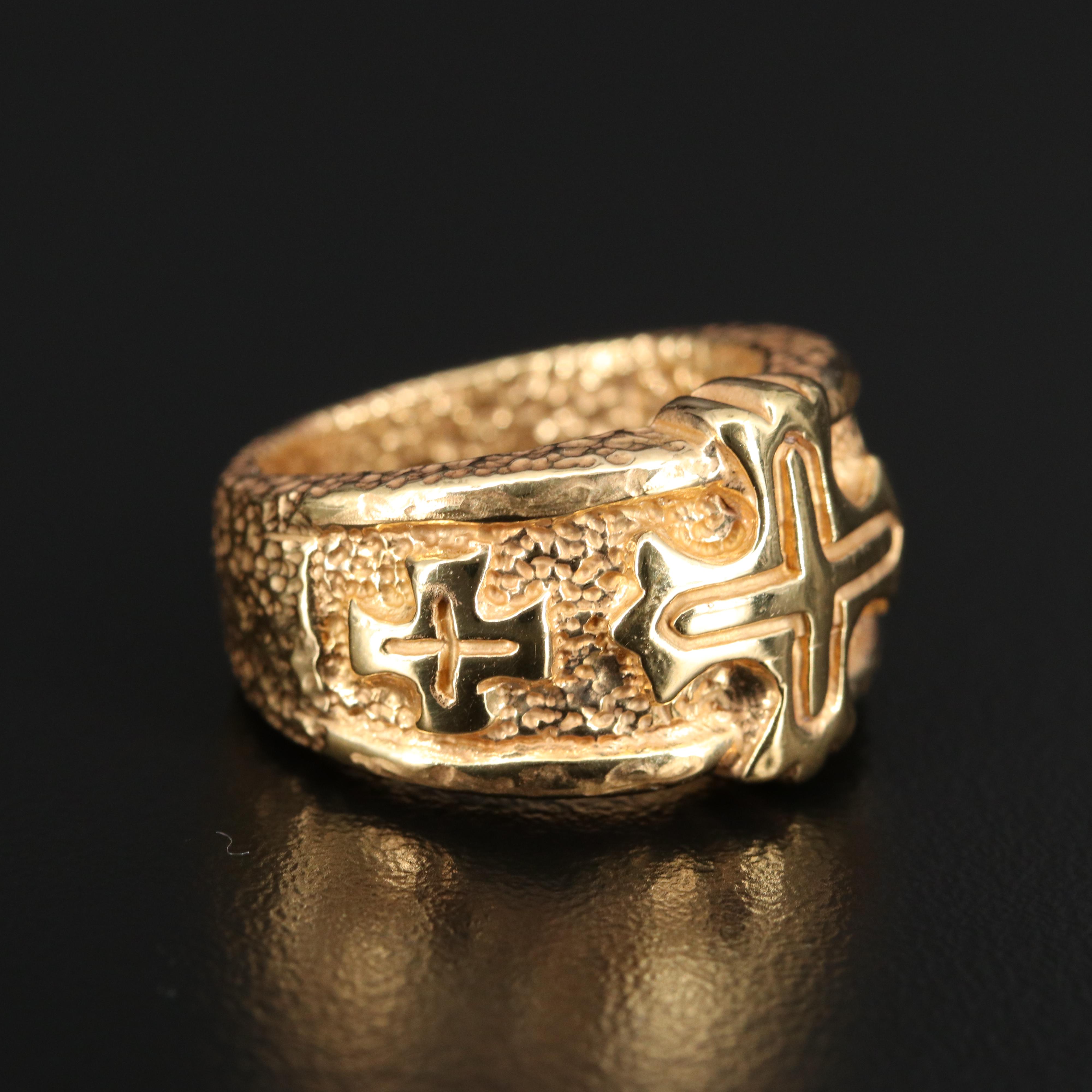 Golden Clef International 14K Gold Ring | EBTH