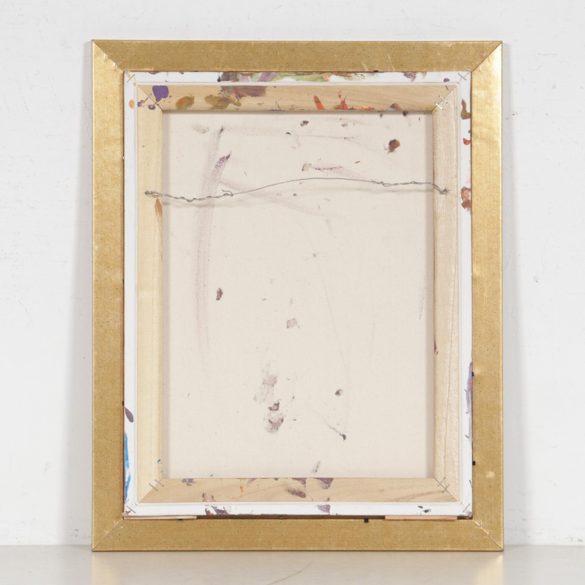 Amir Rashid Portrait Oil Painting of Woman with Ankh | EBTH