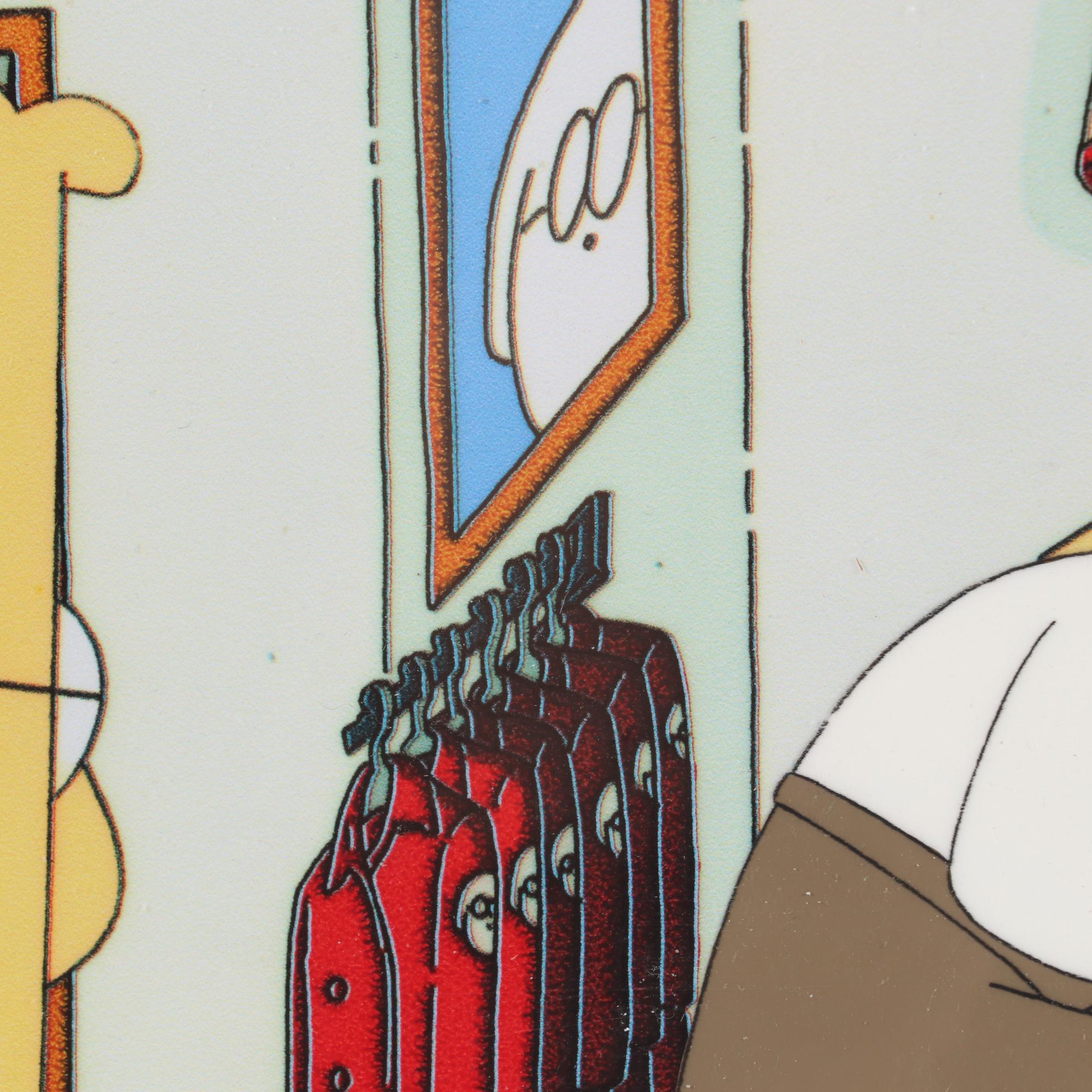 Dilbert and Dogbert Television Production Cel with Background, 1999 | EBTH