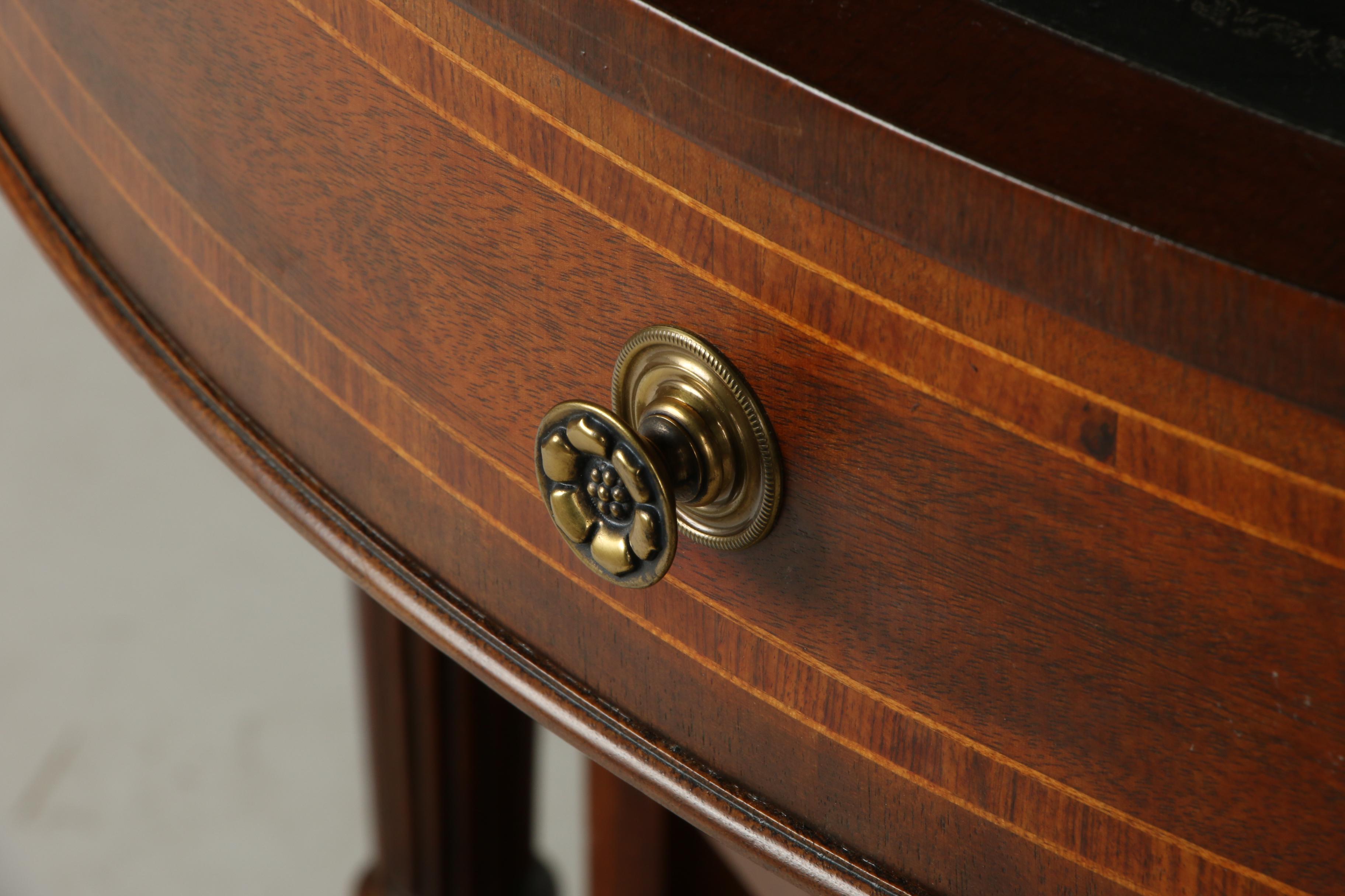 Henredon Regency Style Mahogany Library Table, Late 20th Century | EBTH