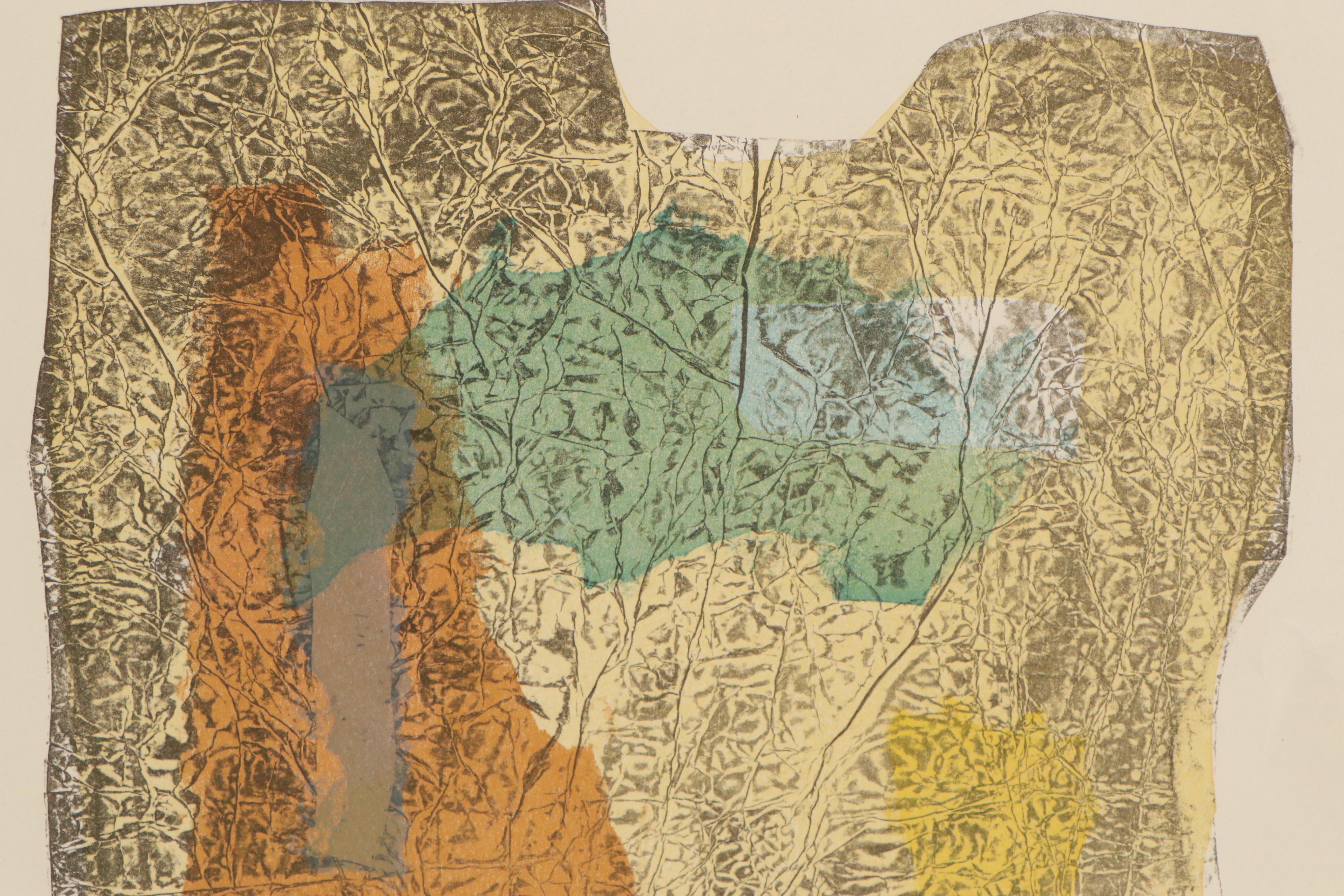 Irving Amen Abstract Lithograph, Late 20th Century | EBTH