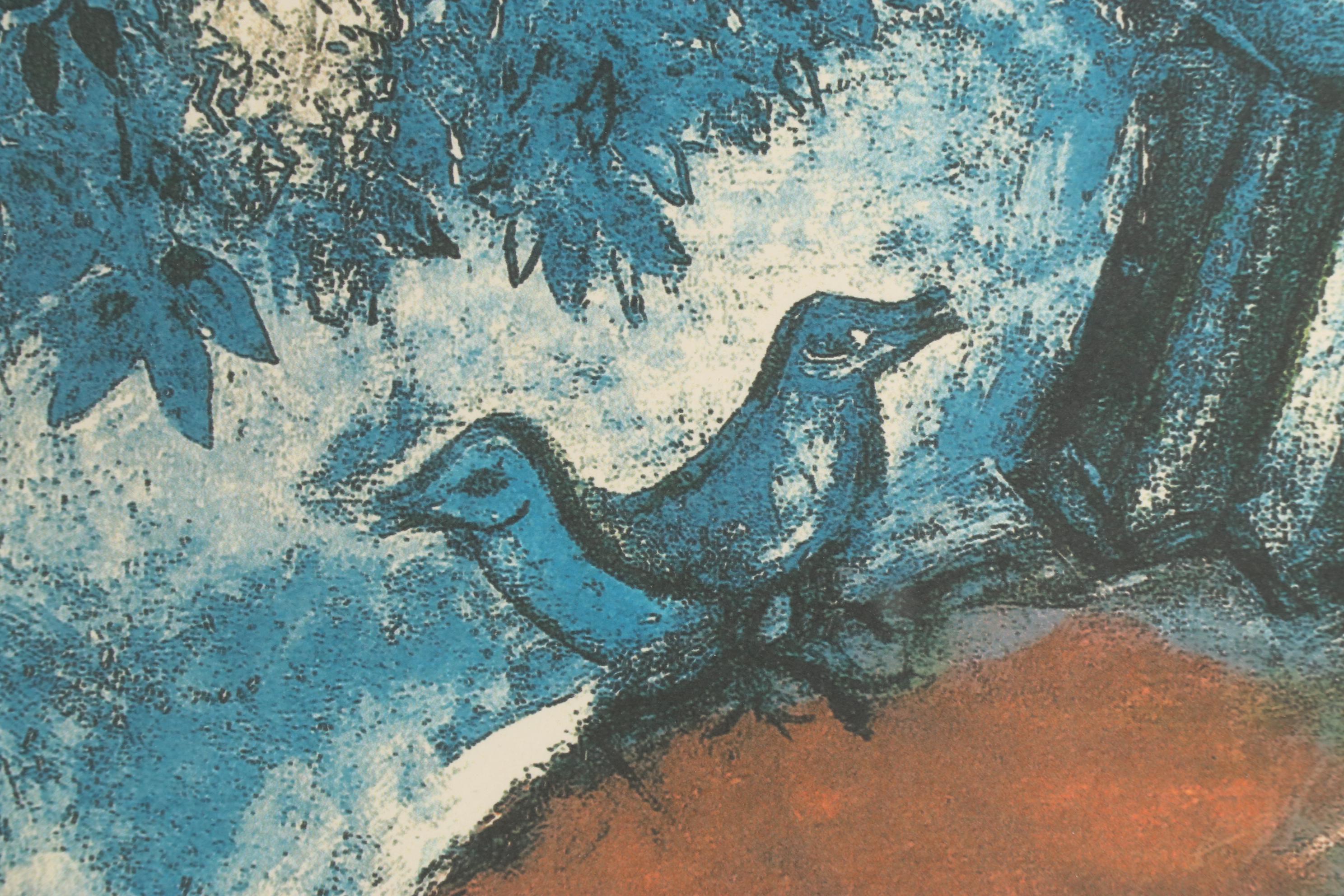 Giclée after Marc Chagall "The Blue Violinist" | EBTH