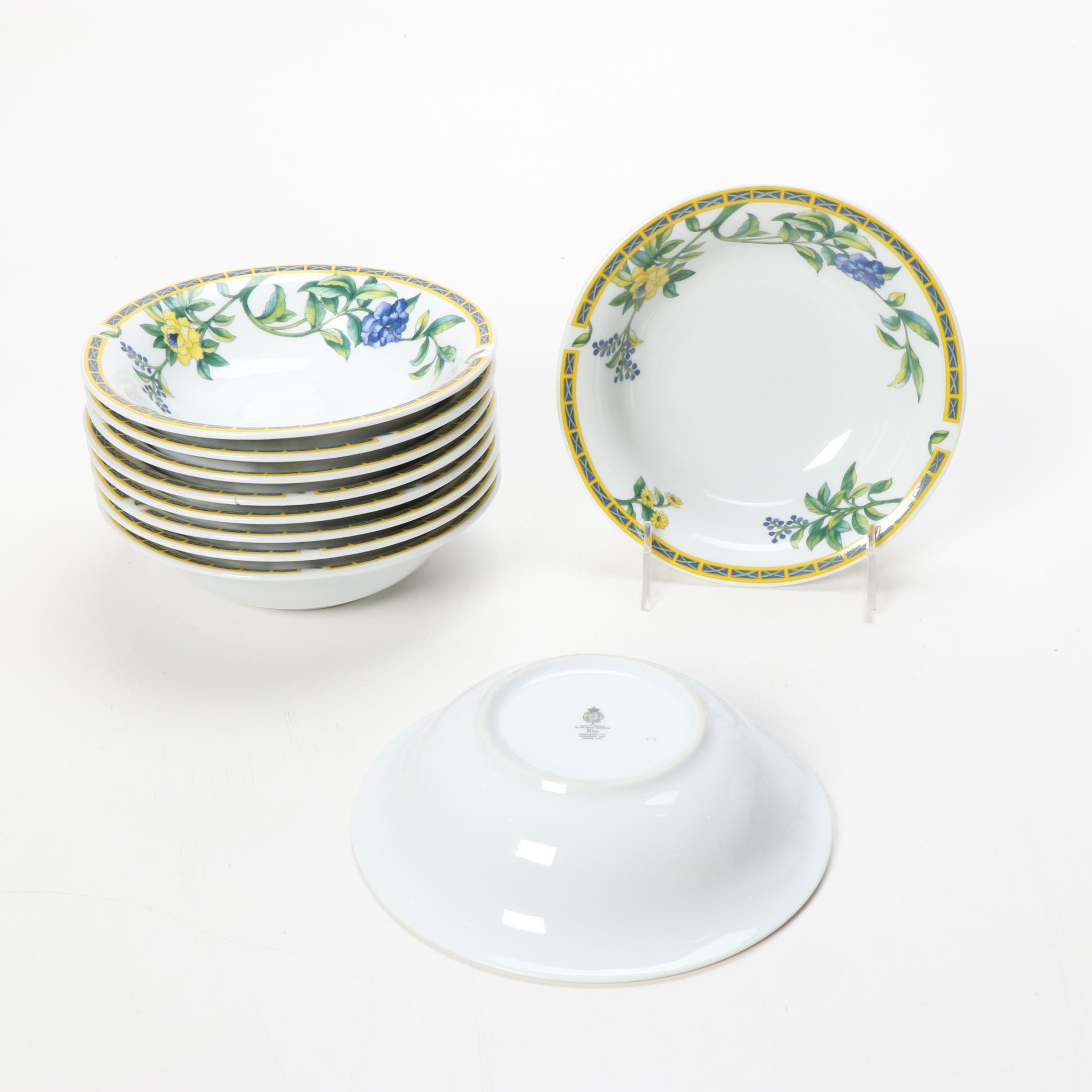 Royal Worcester "Rio" Porcelain Dinnerware and Serveware, 1994–1998 | EBTH