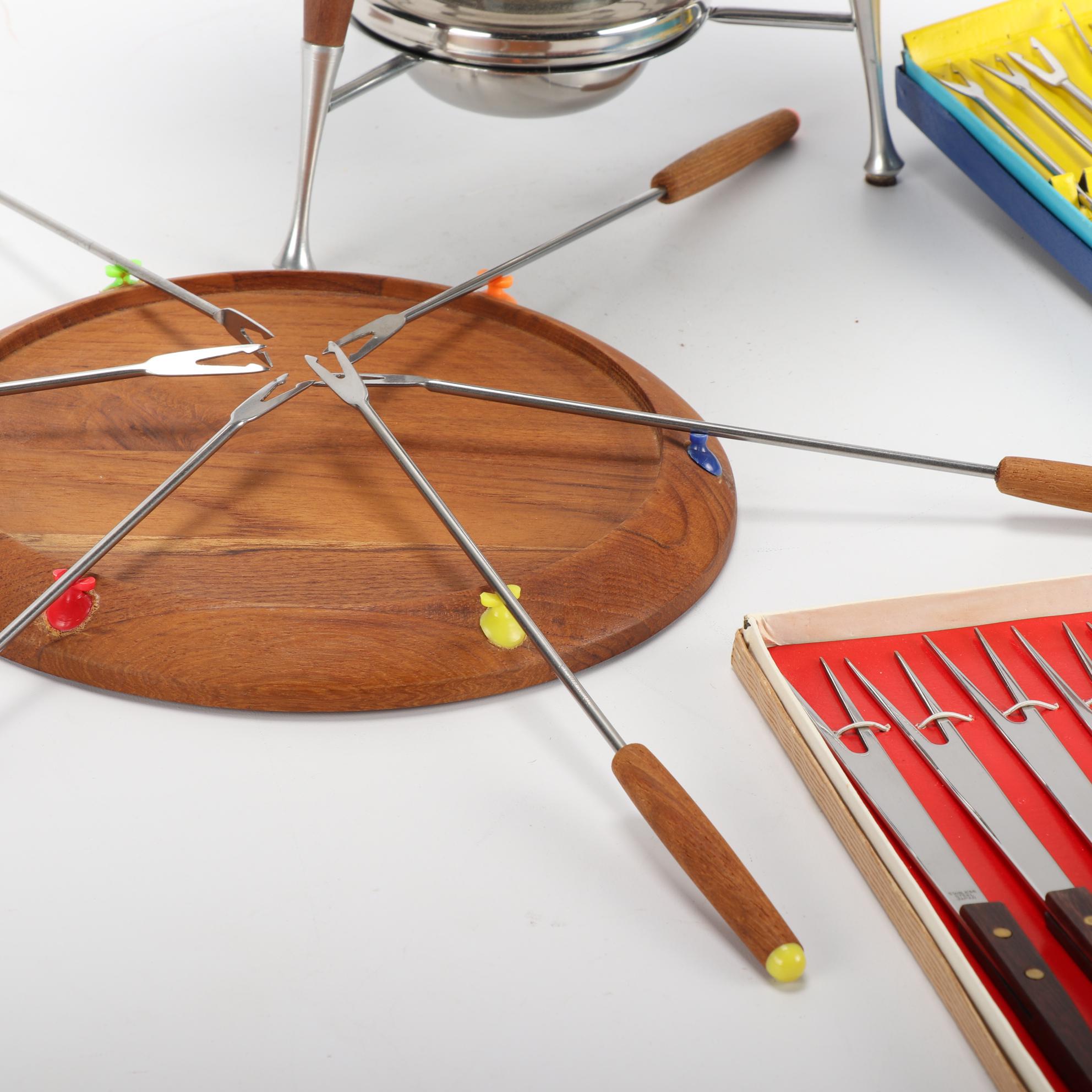 Mid Century Modern Fondue Set | EBTH