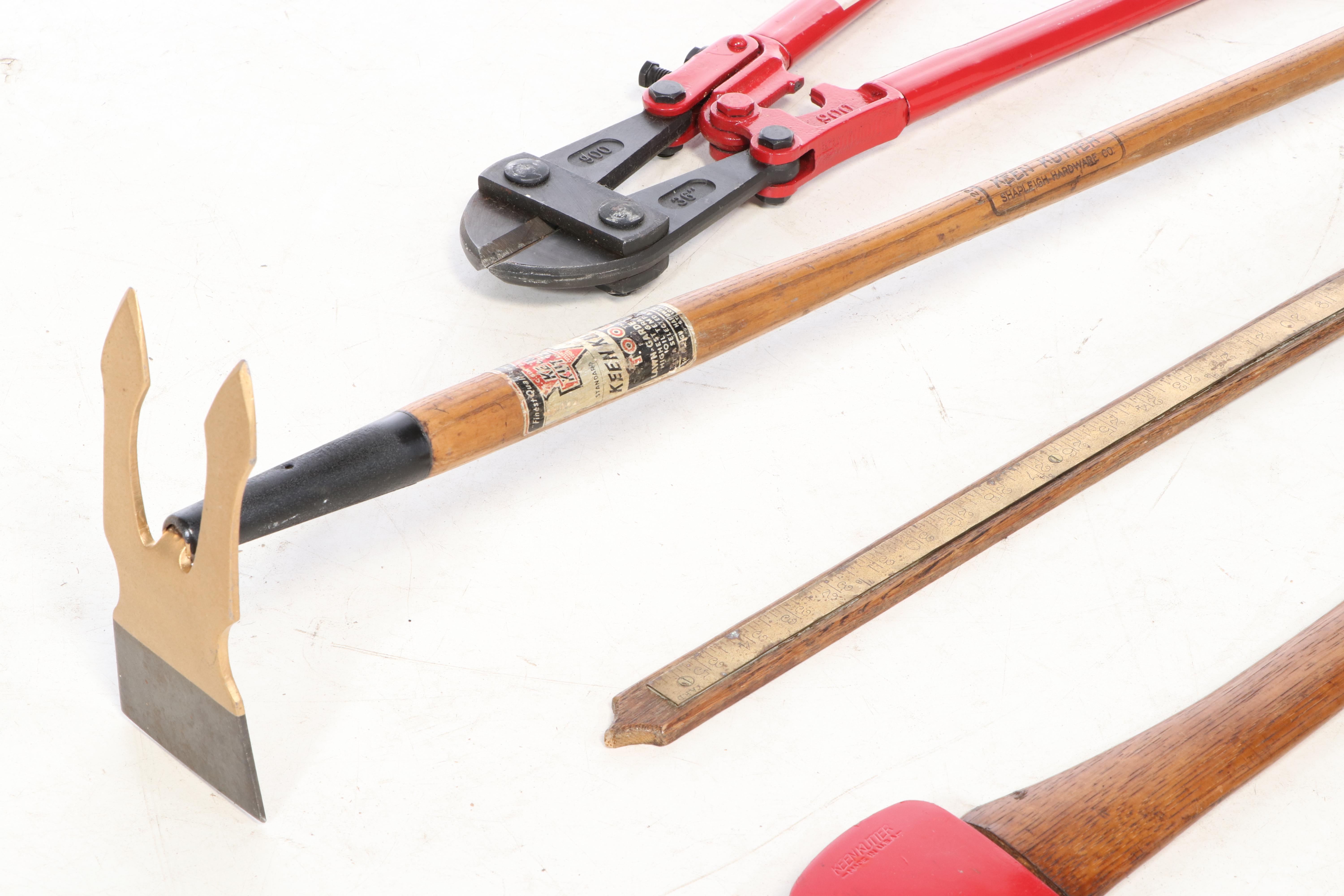 Keen-Kutter Tools and Vintage Display Cabinet, Early 20th Century | EBTH