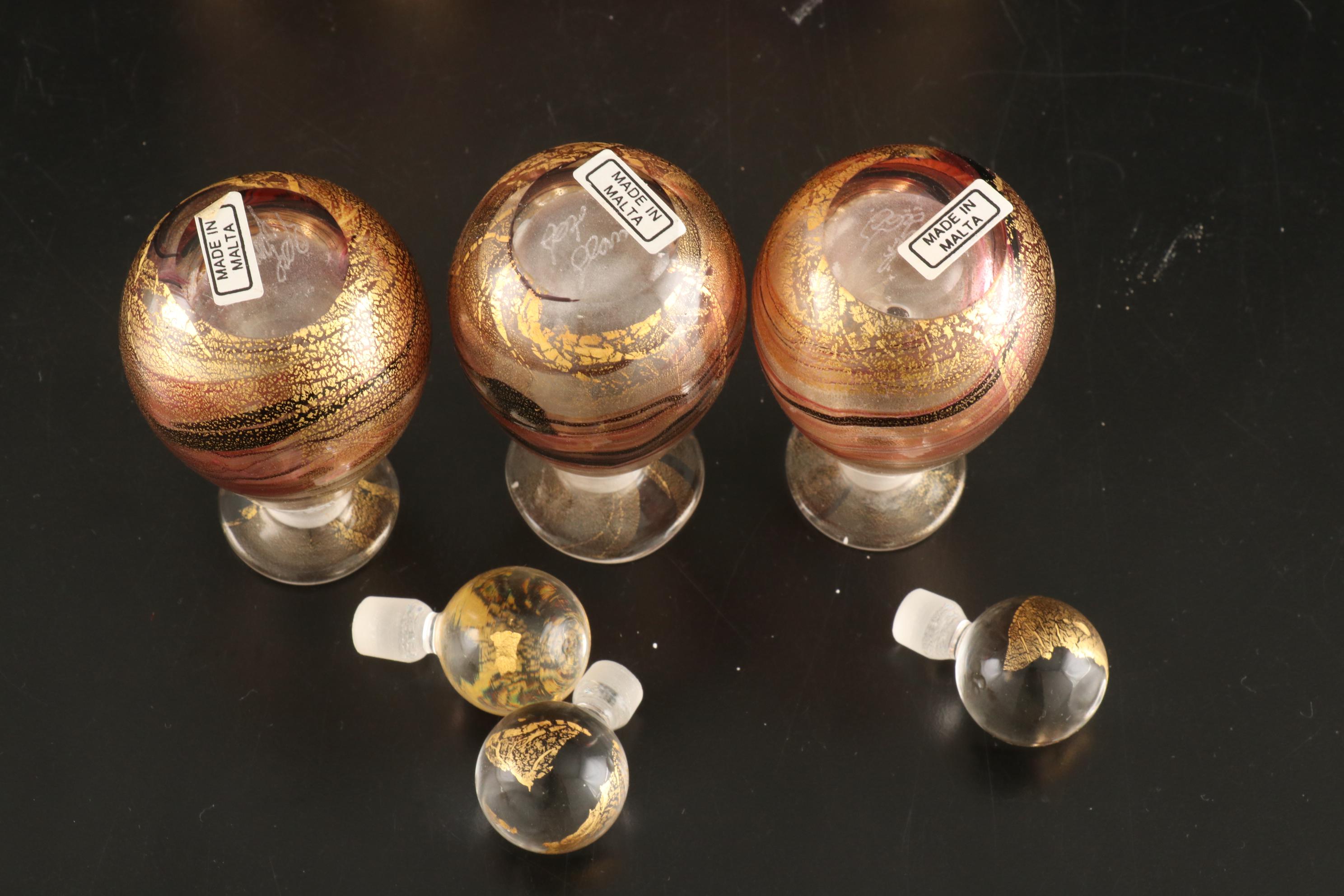 Gozo Glass Art Glass Perfume Bottles | EBTH