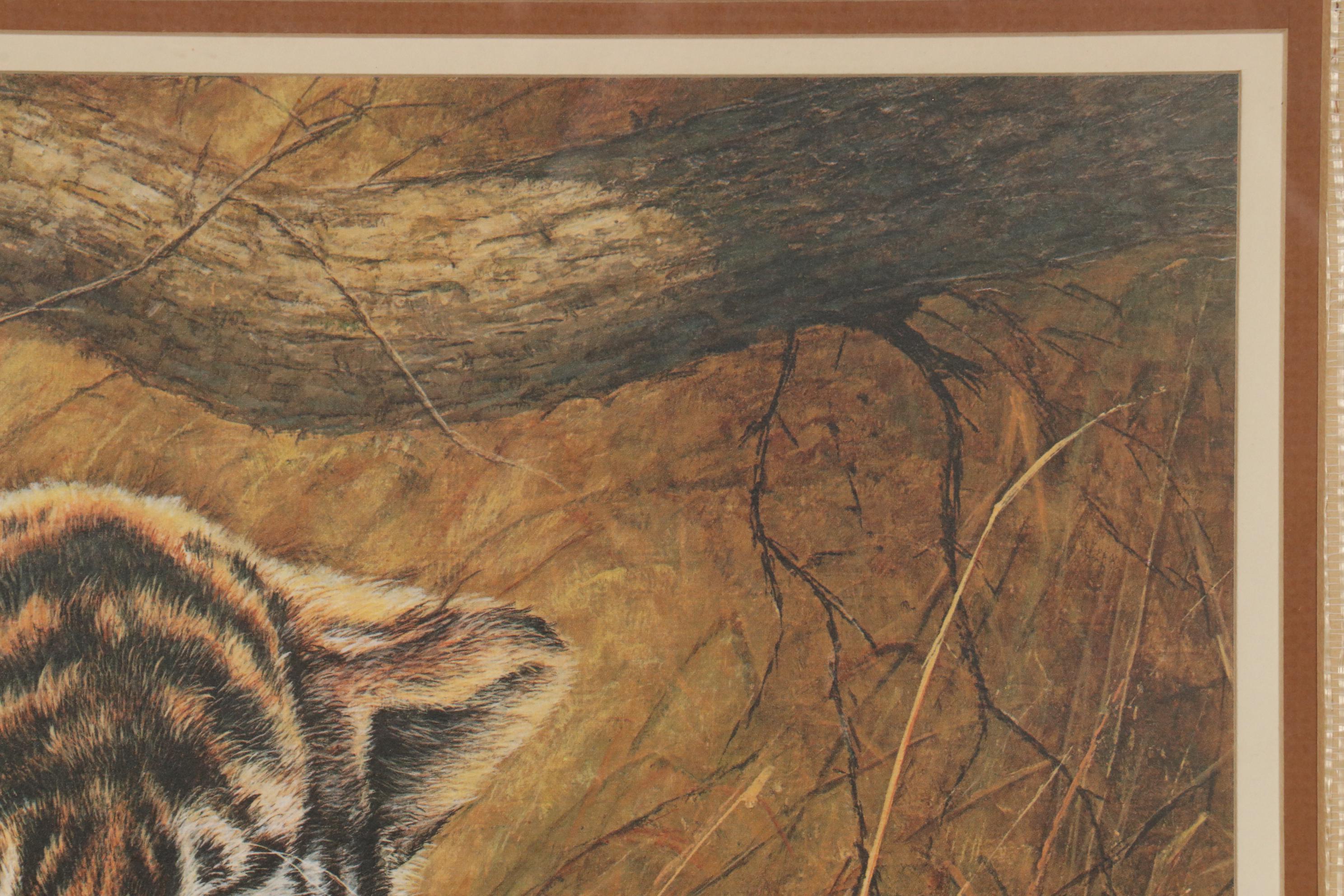 Charles Fracé Offset Lithograph "Tiger Cub" | EBTH