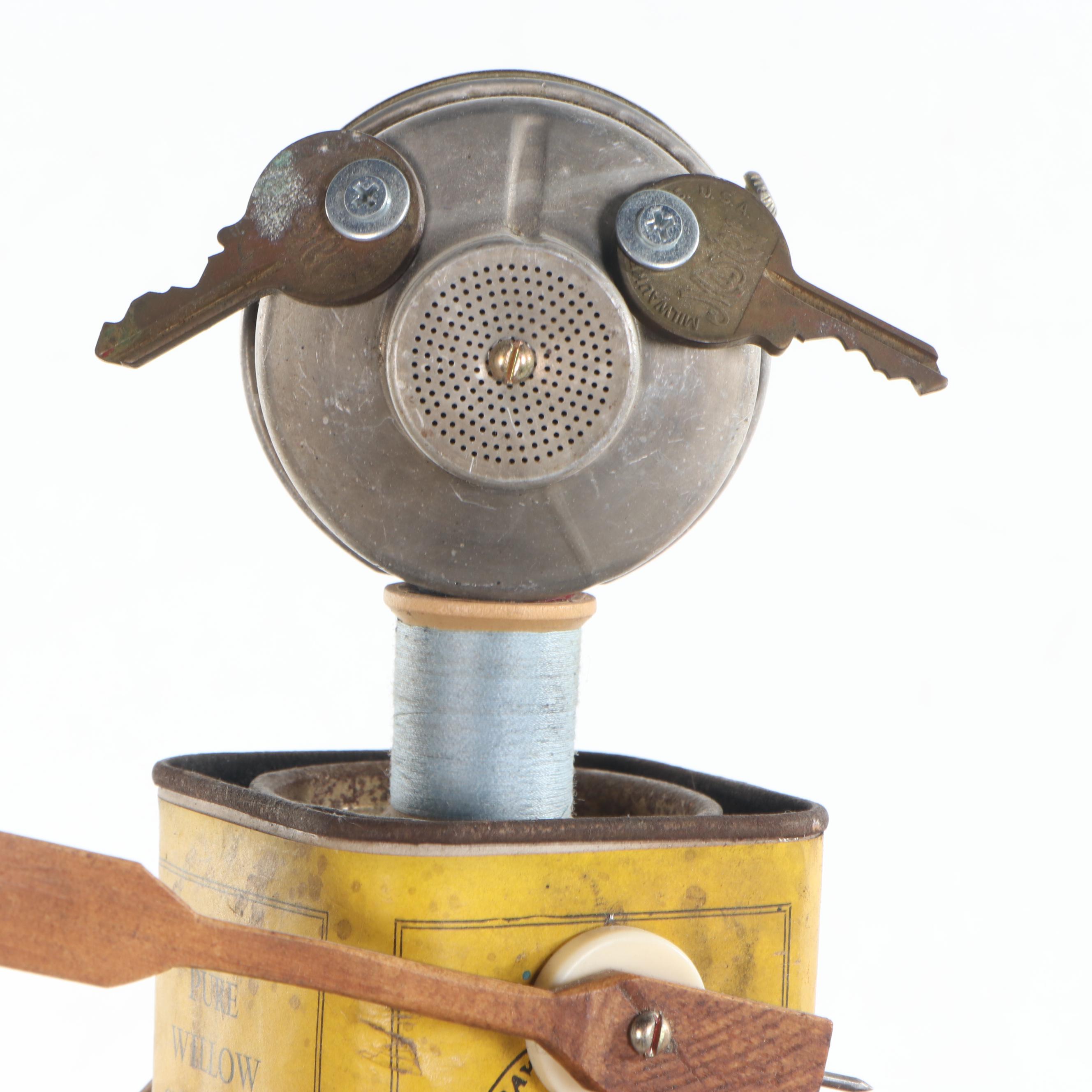 Folk Art Assemblage Sculpture "Willow Rider," 2013 | EBTH