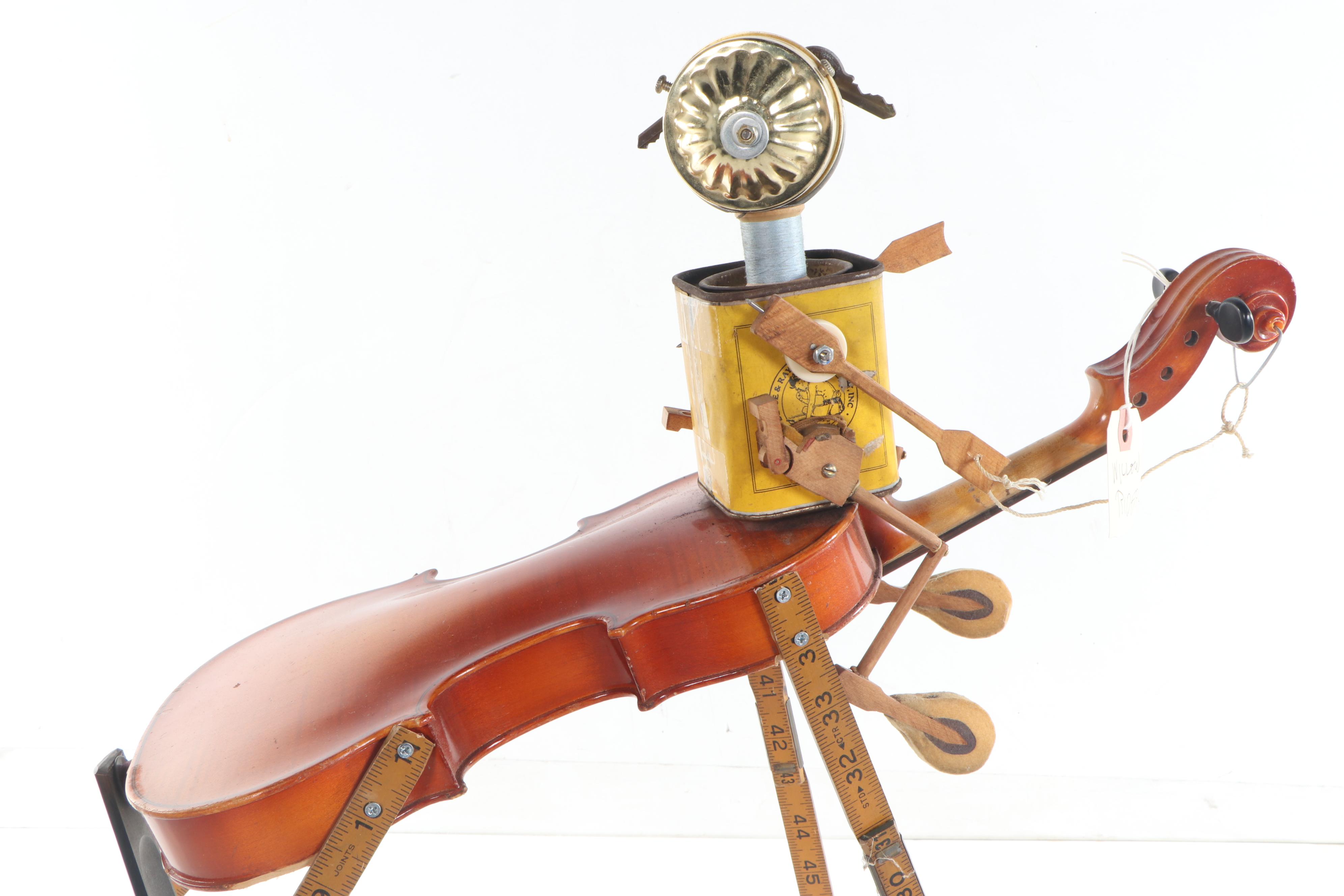 Folk Art Assemblage Sculpture "Willow Rider," 2013 | EBTH
