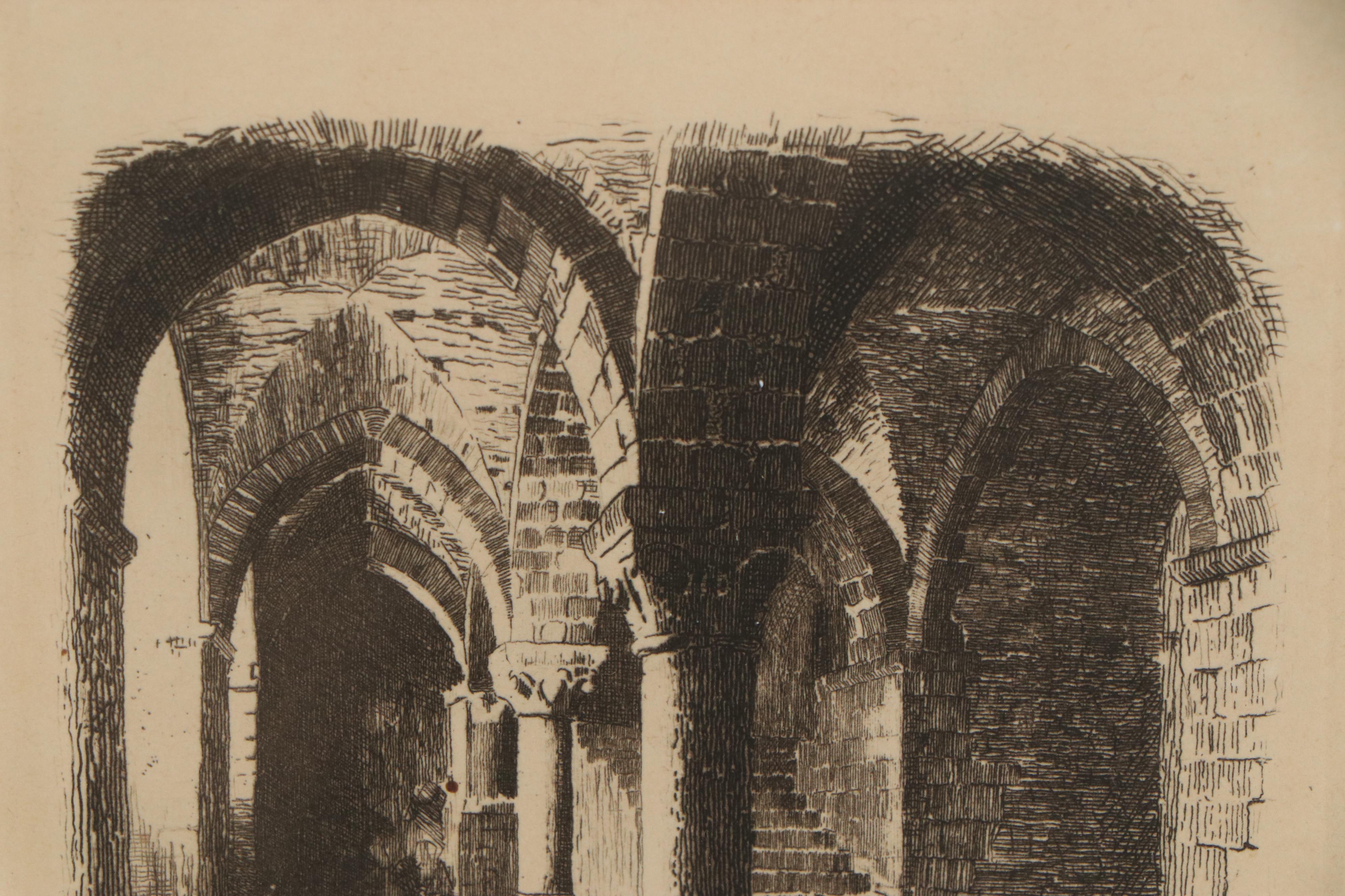 Etchings of Architectural Archways, 21st Century | EBTH