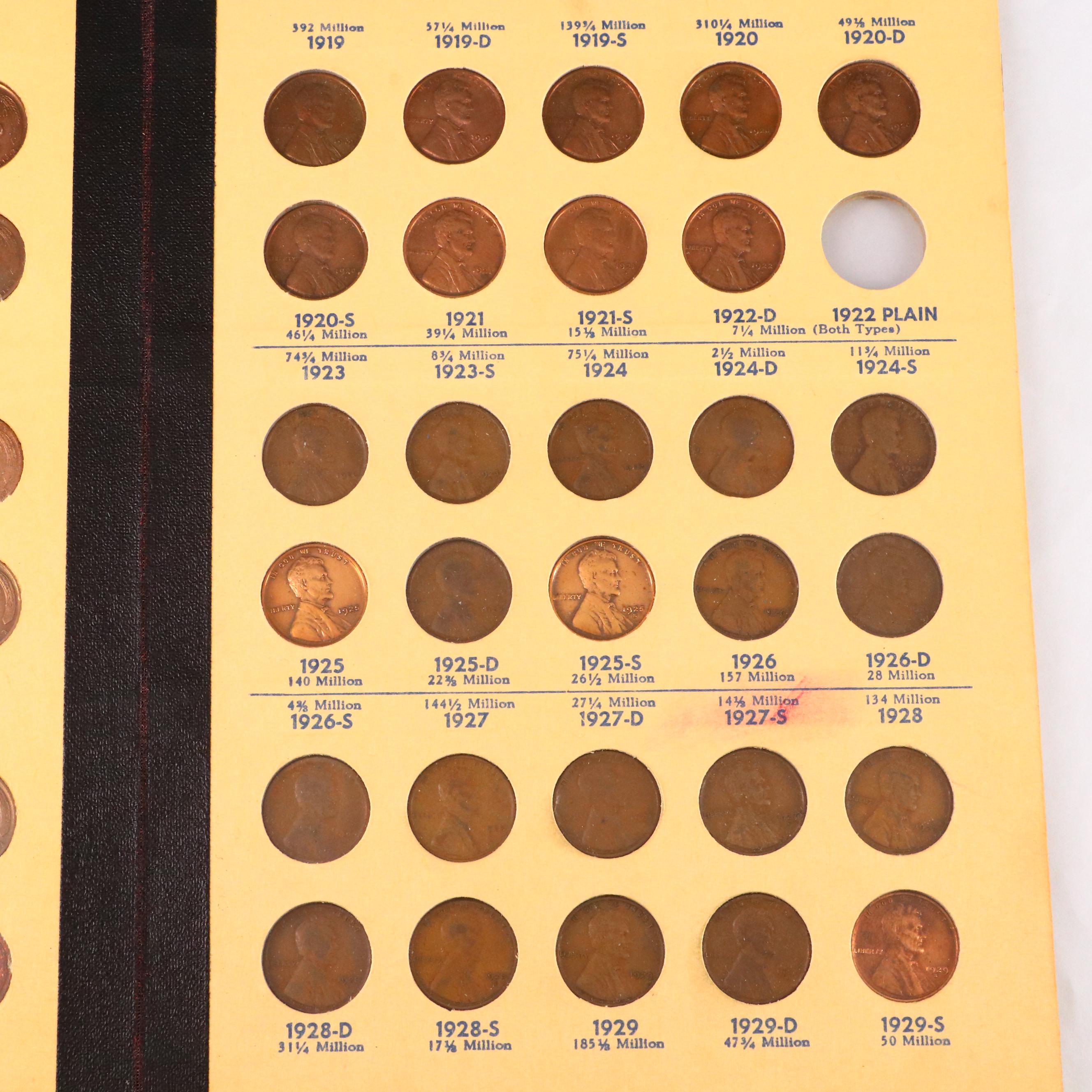 Nearly Complete Lincoln Cent Collection, 1909 to 1964 | EBTH