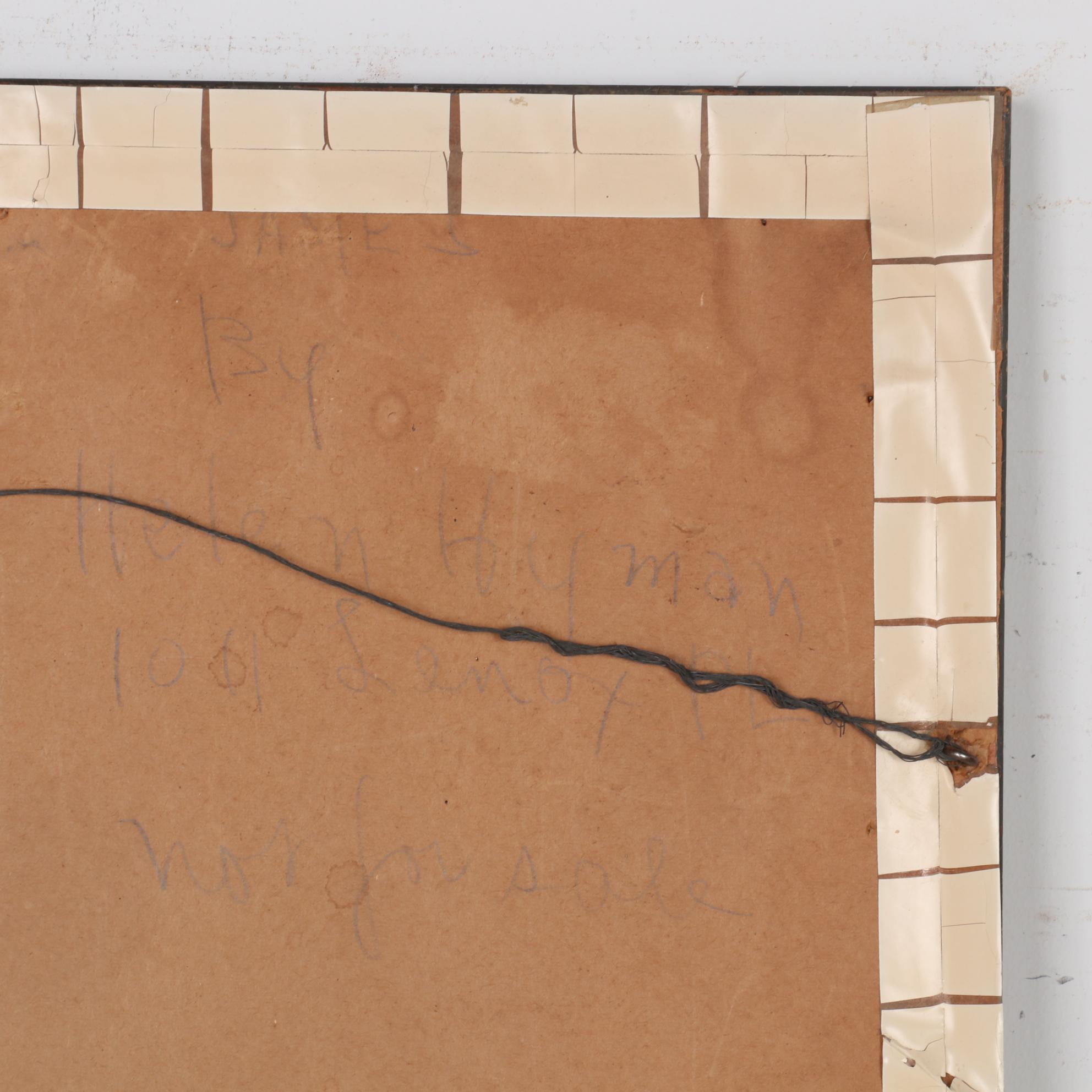 Helen Hyman Watercolor Painting "James" | EBTH