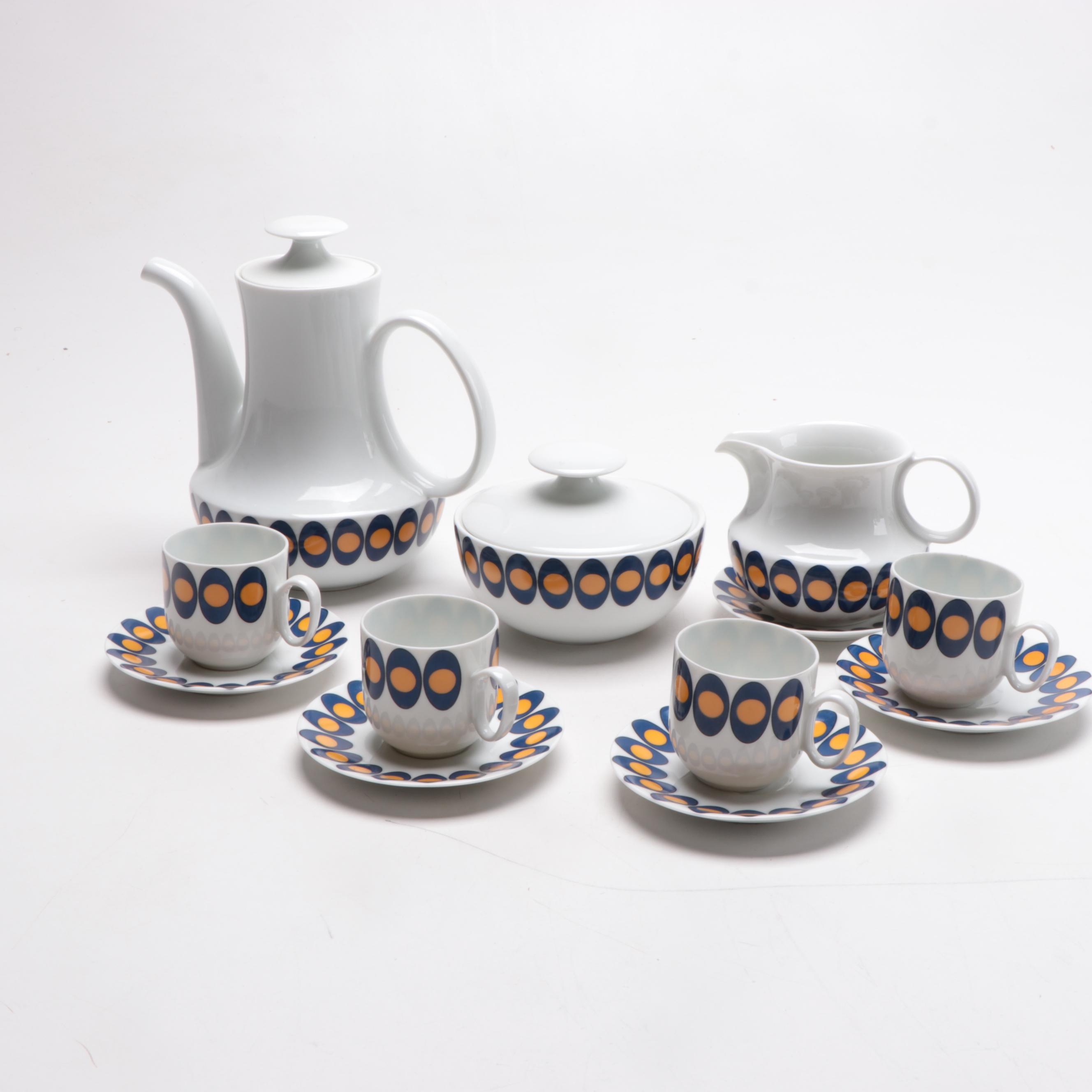 Renner "Mon Cheri" Porcelain Tea Set, Late 20th Century | EBTH