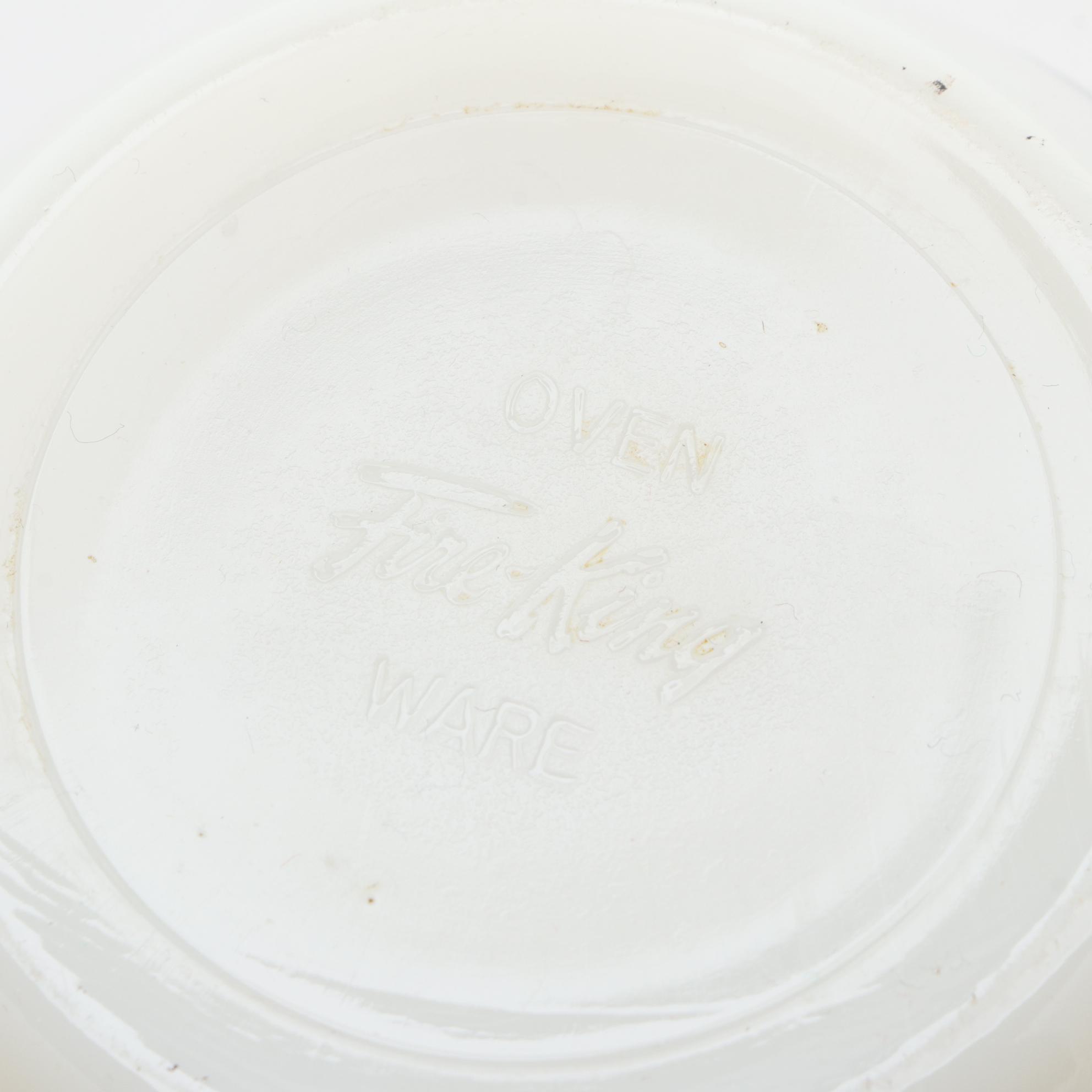 Pyrex "New Dot" Mixing Bowls with Anchor Hocking Fire King "Dot" Drip ...