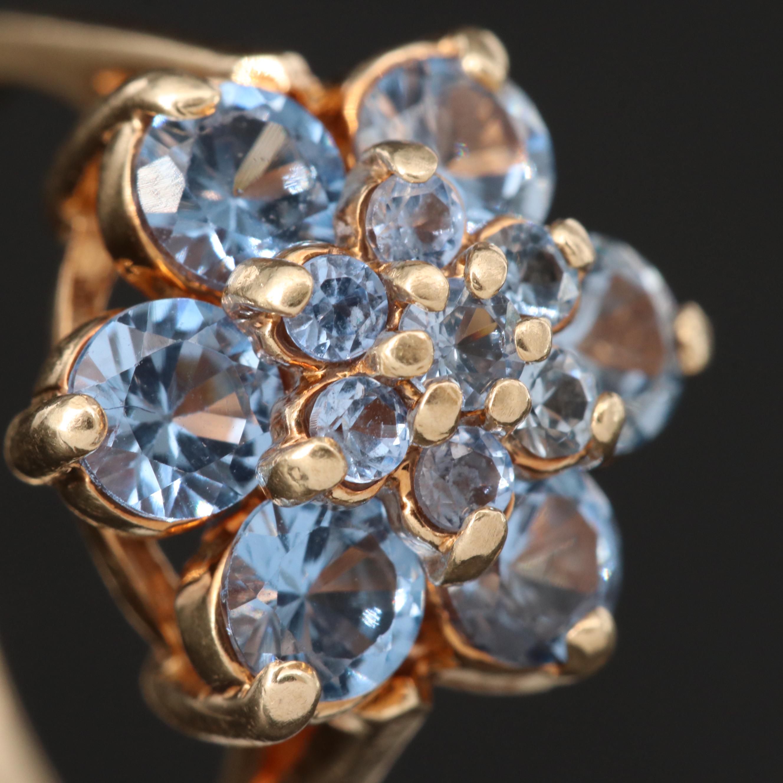 10K Spinel Cluster Ring | EBTH