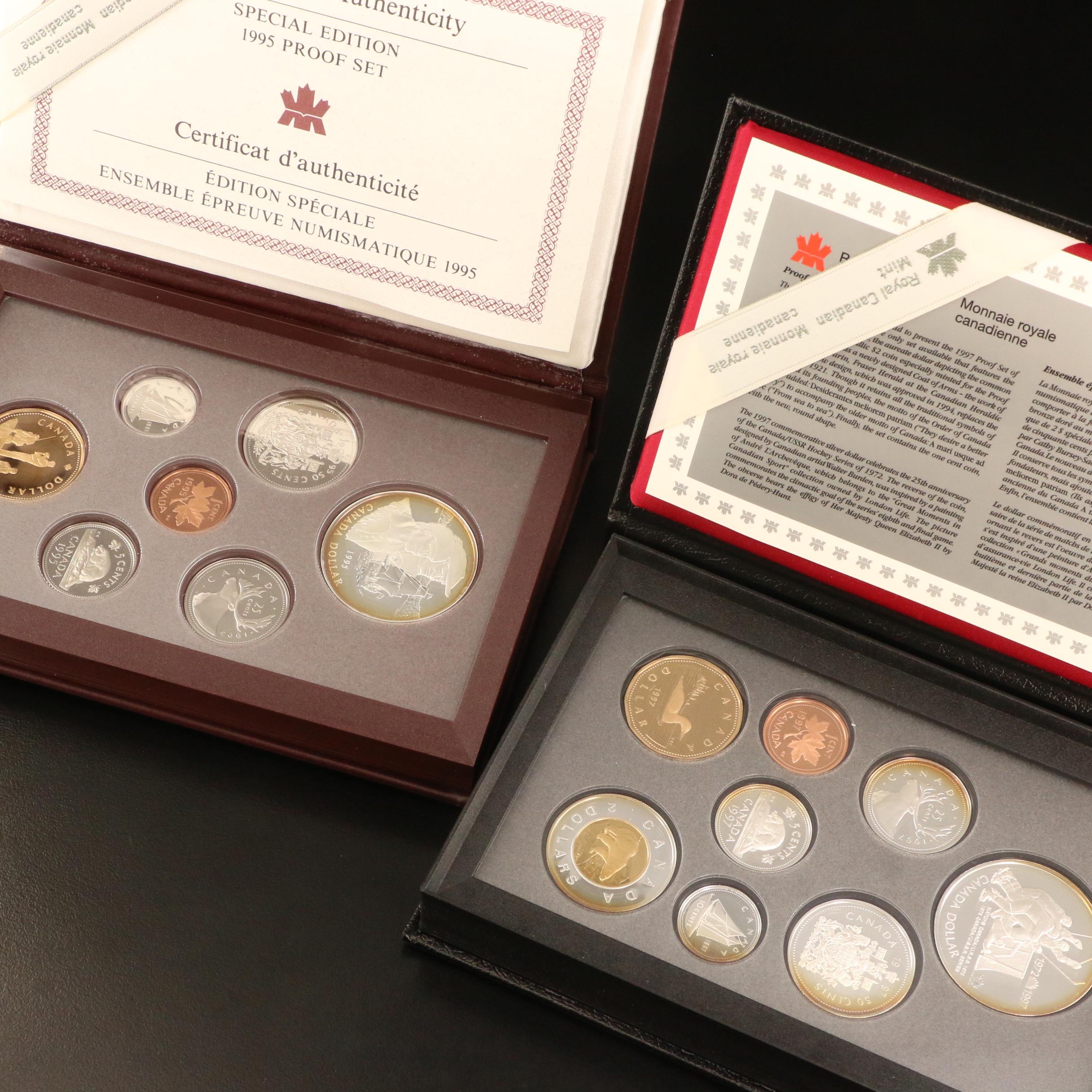 Two Canadian Proof Coin Sets | EBTH
