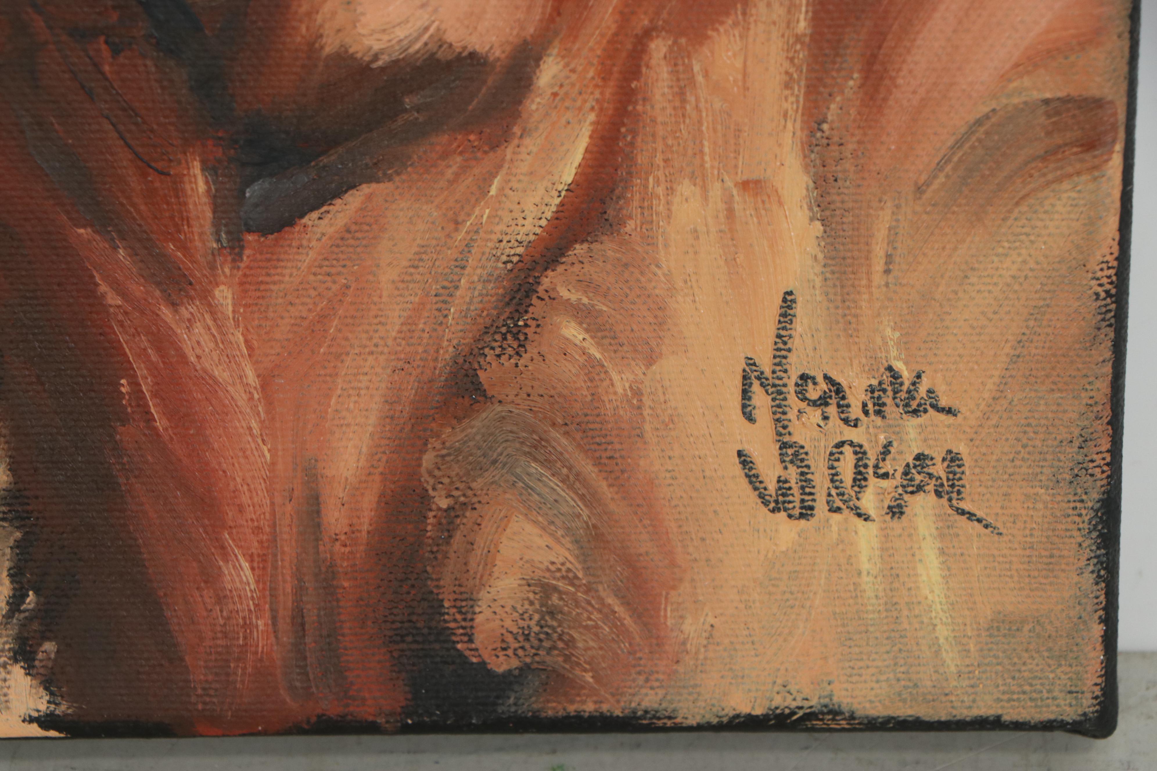 Norma Wilson Oil Painting of Camel, 21st Century | EBTH