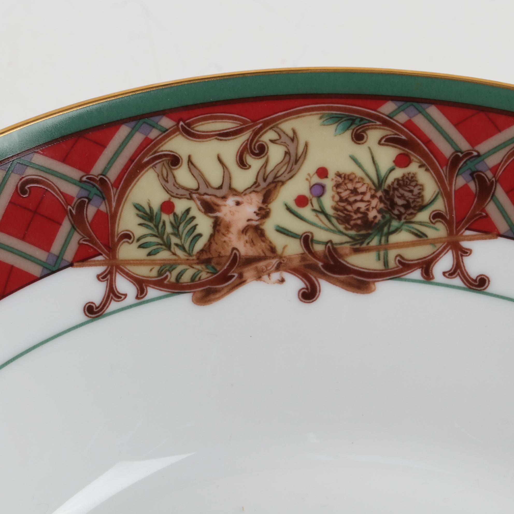 Noritake "Royal Hunt" Porcelain Dinnerware and Serveware, 1990–2005 | EBTH