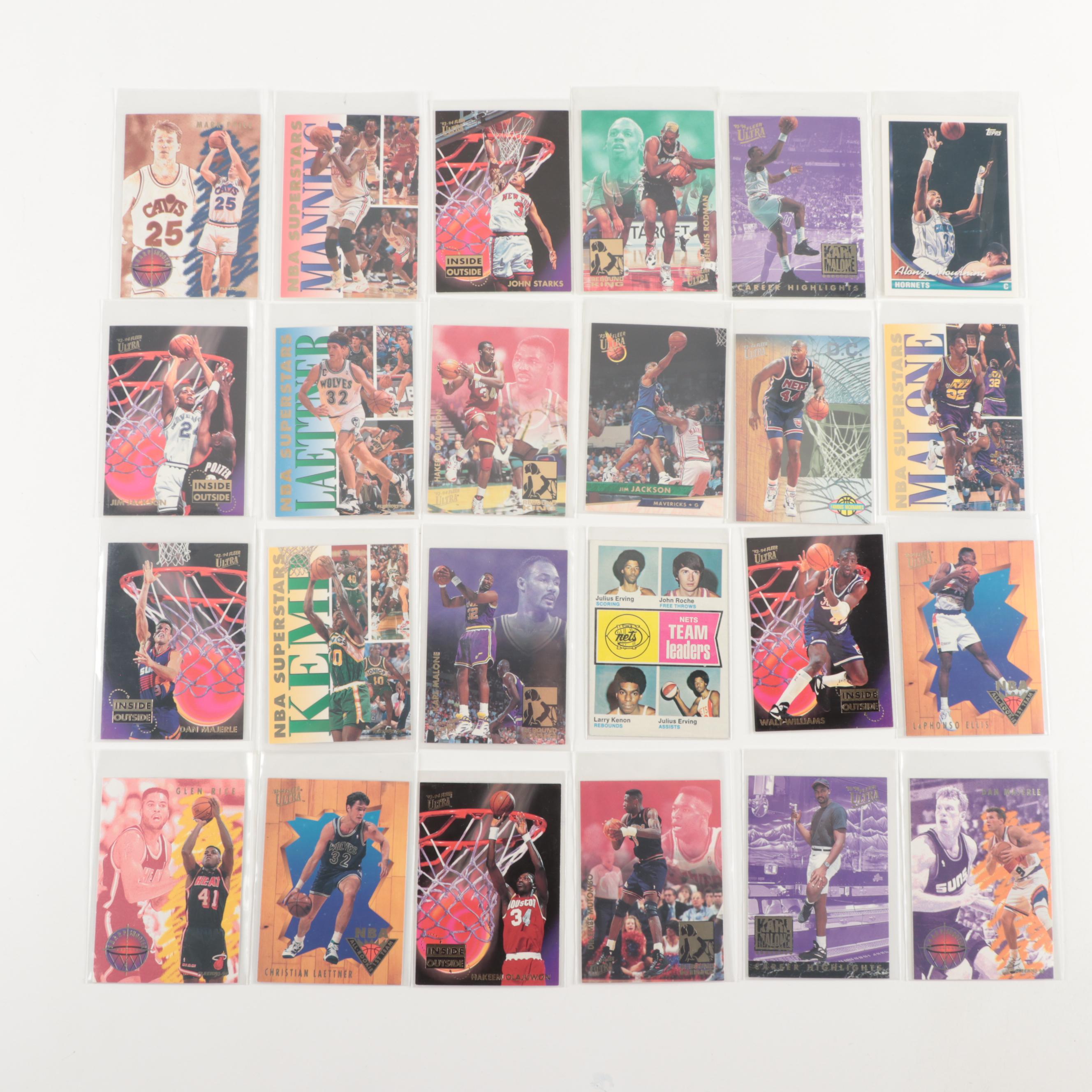 1970s-1990s NBA Basketball Cards, Michael Jordan, Shaq, Pippen, and ...