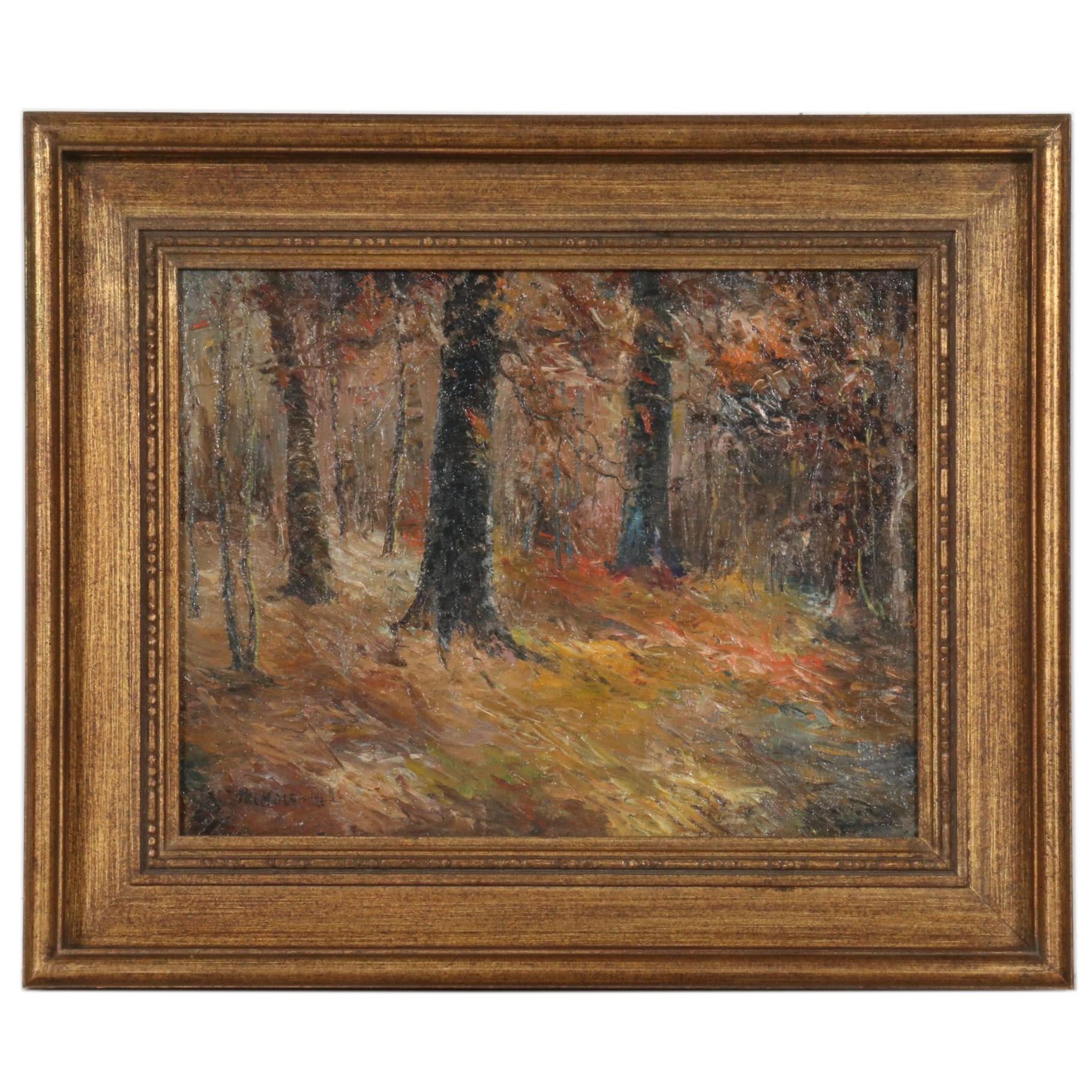 Louise Mary Wahl Kamp Landscape Oil Painting | EBTH