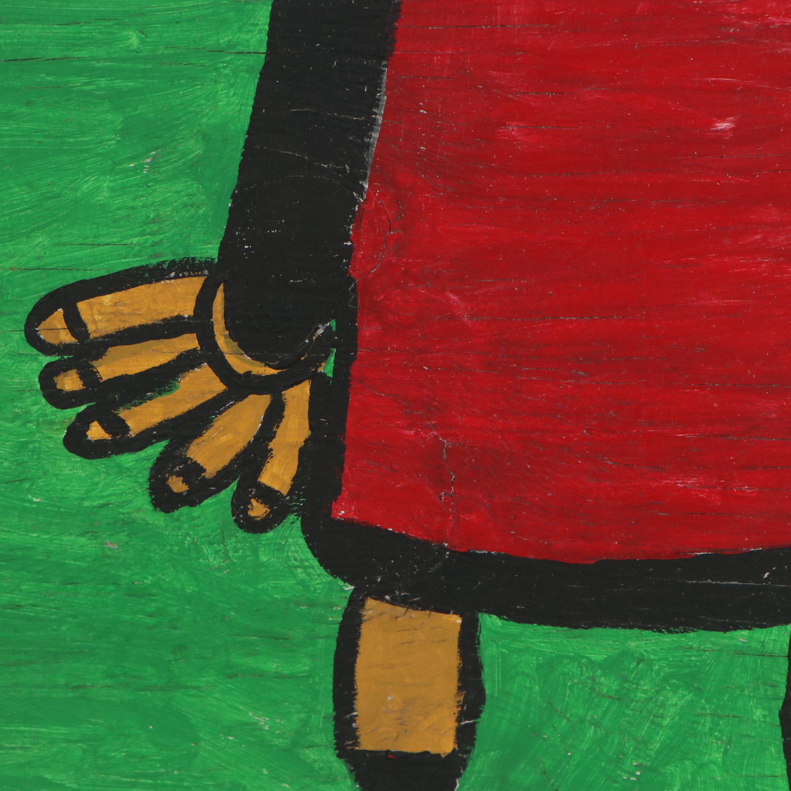 Ruby C. Williams Folk Art Acrylic Painting "Mama," 1998 | EBTH