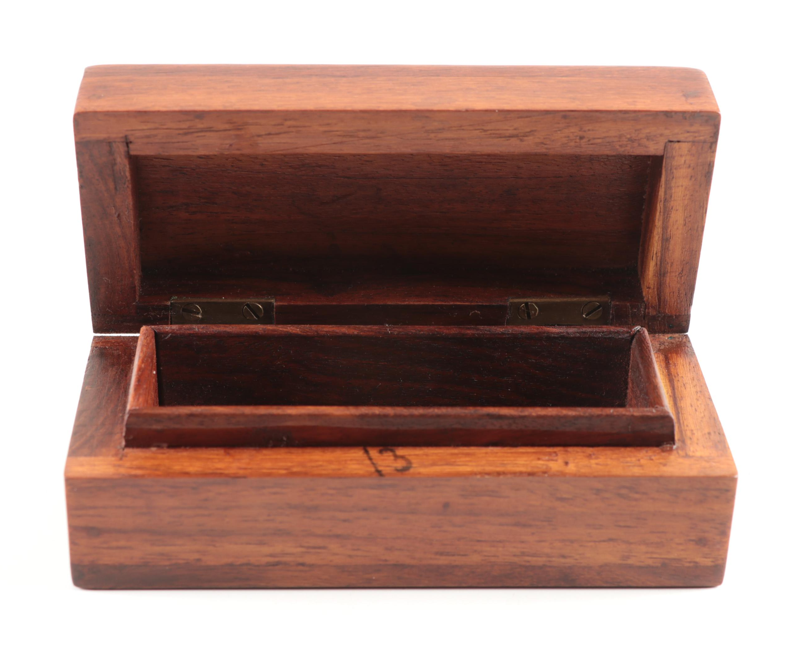 Anglo-Indian Sheesham Nesting Boxes with Brass Inlays | EBTH