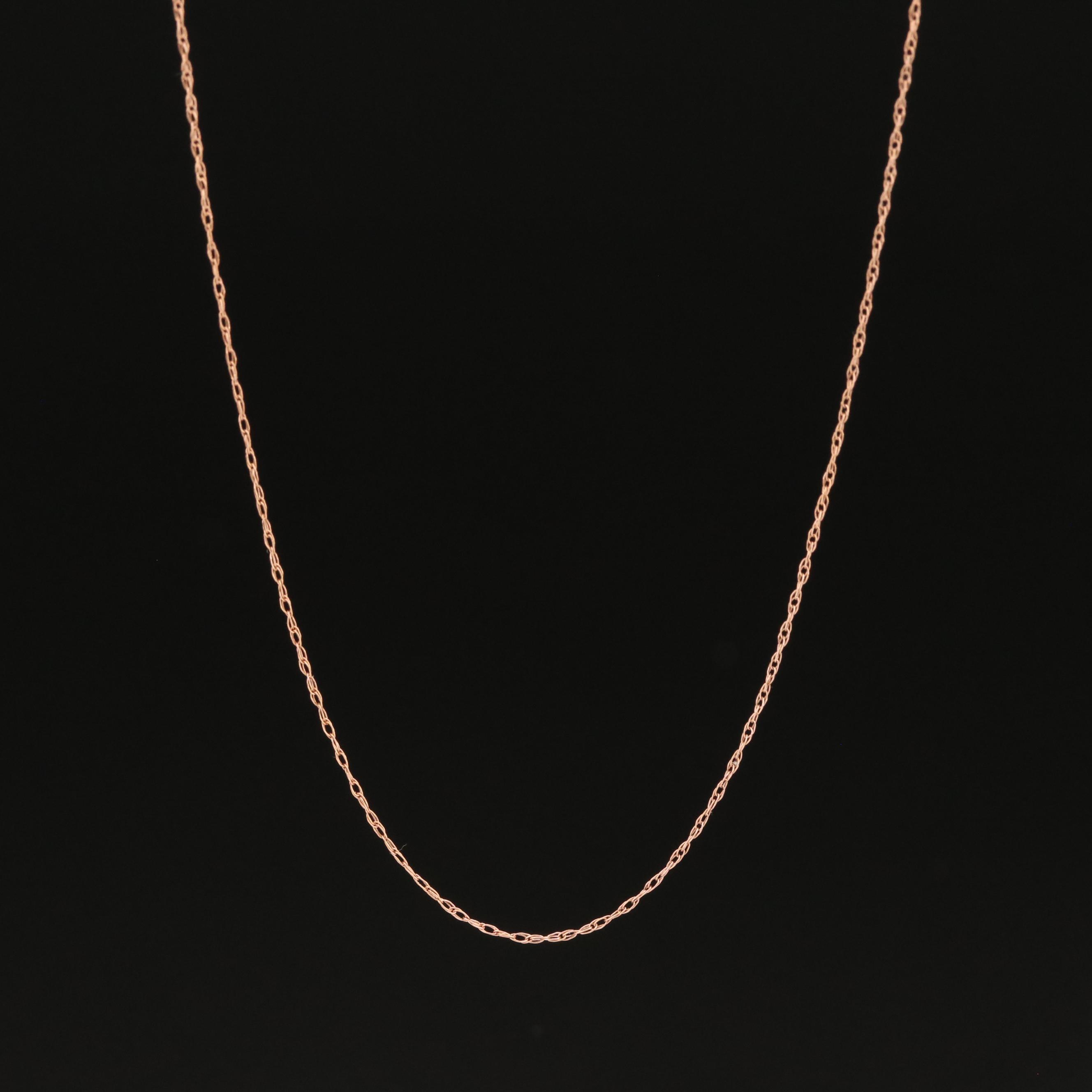 14K Gold Graduated San Marco Chain Necklace | EBTH