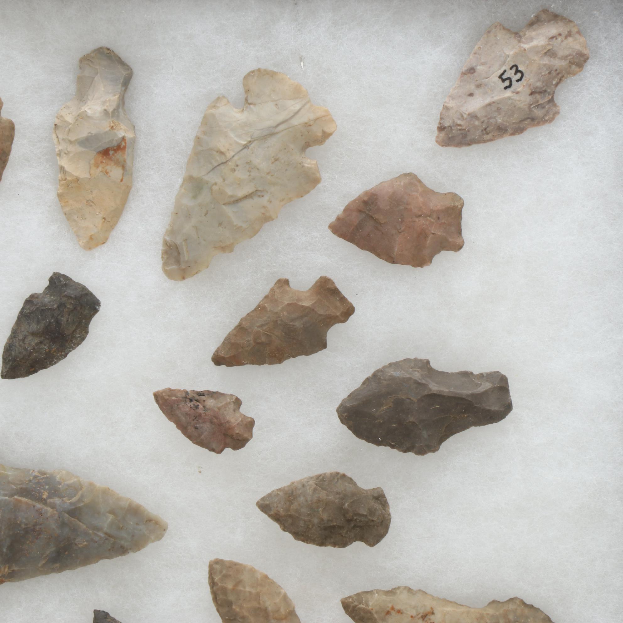 Knapped Stone Projectile Points | EBTH