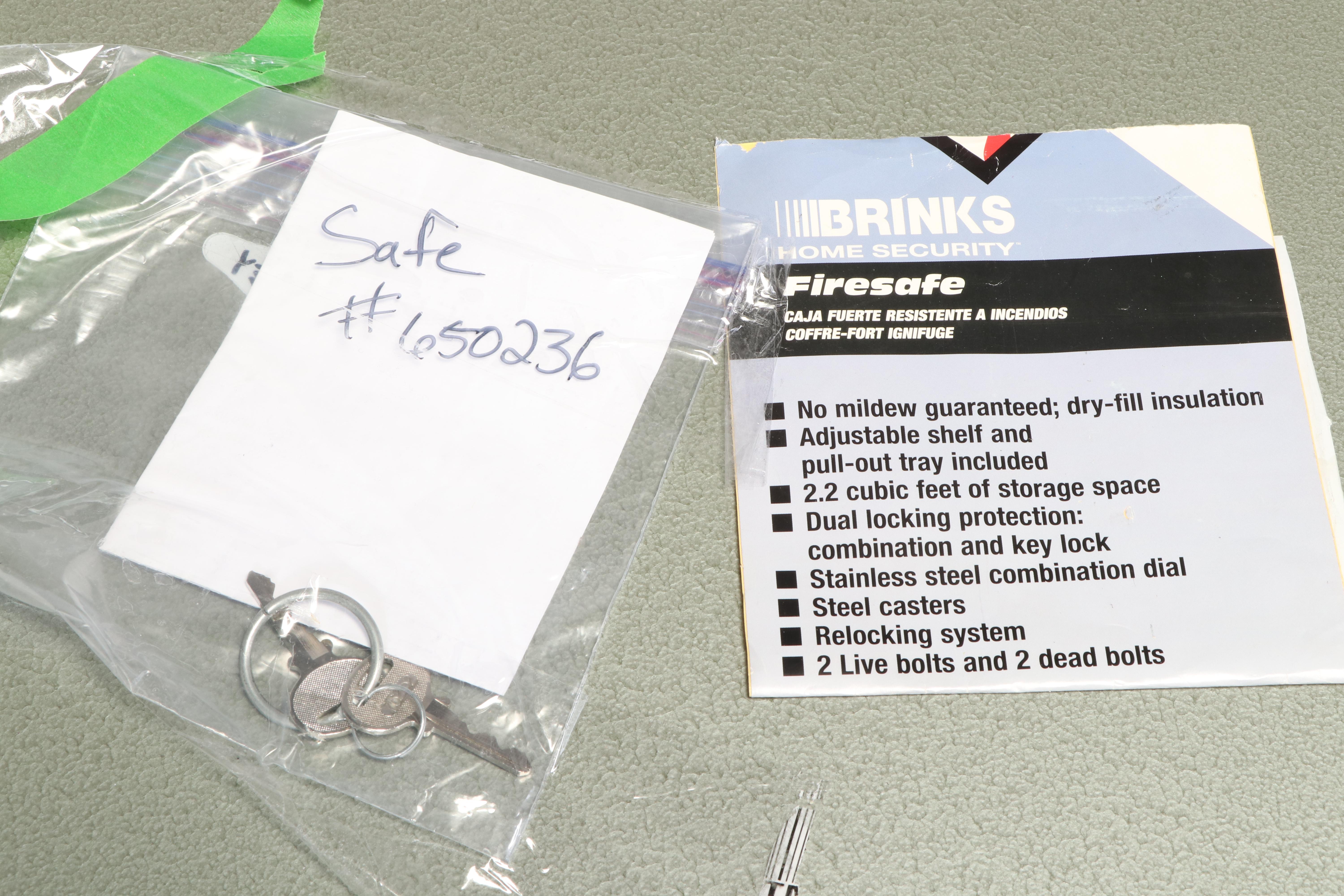 Brinks Sisco 5190 Steel Fire Safe | EBTH