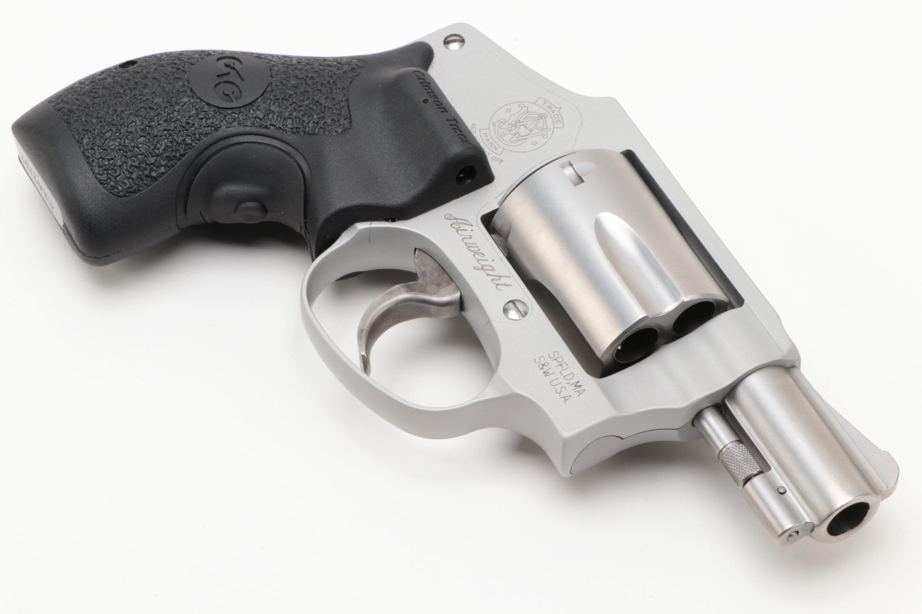 S&W Airweight .38 Hammerless Revolver With Laser Grip | EBTH