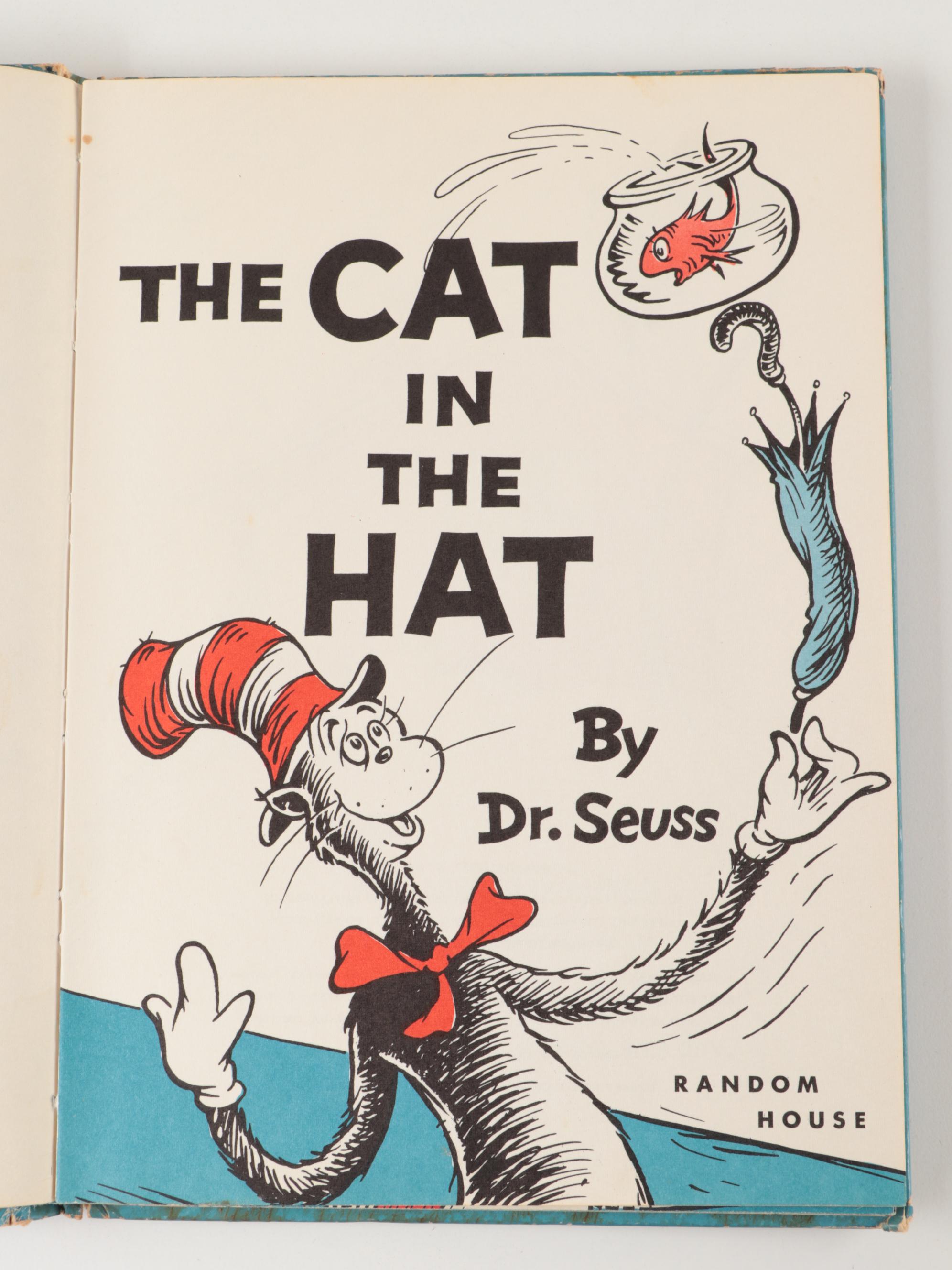 Dr Seuss Books Including First Editions and Early Printings 1949-1965 ...