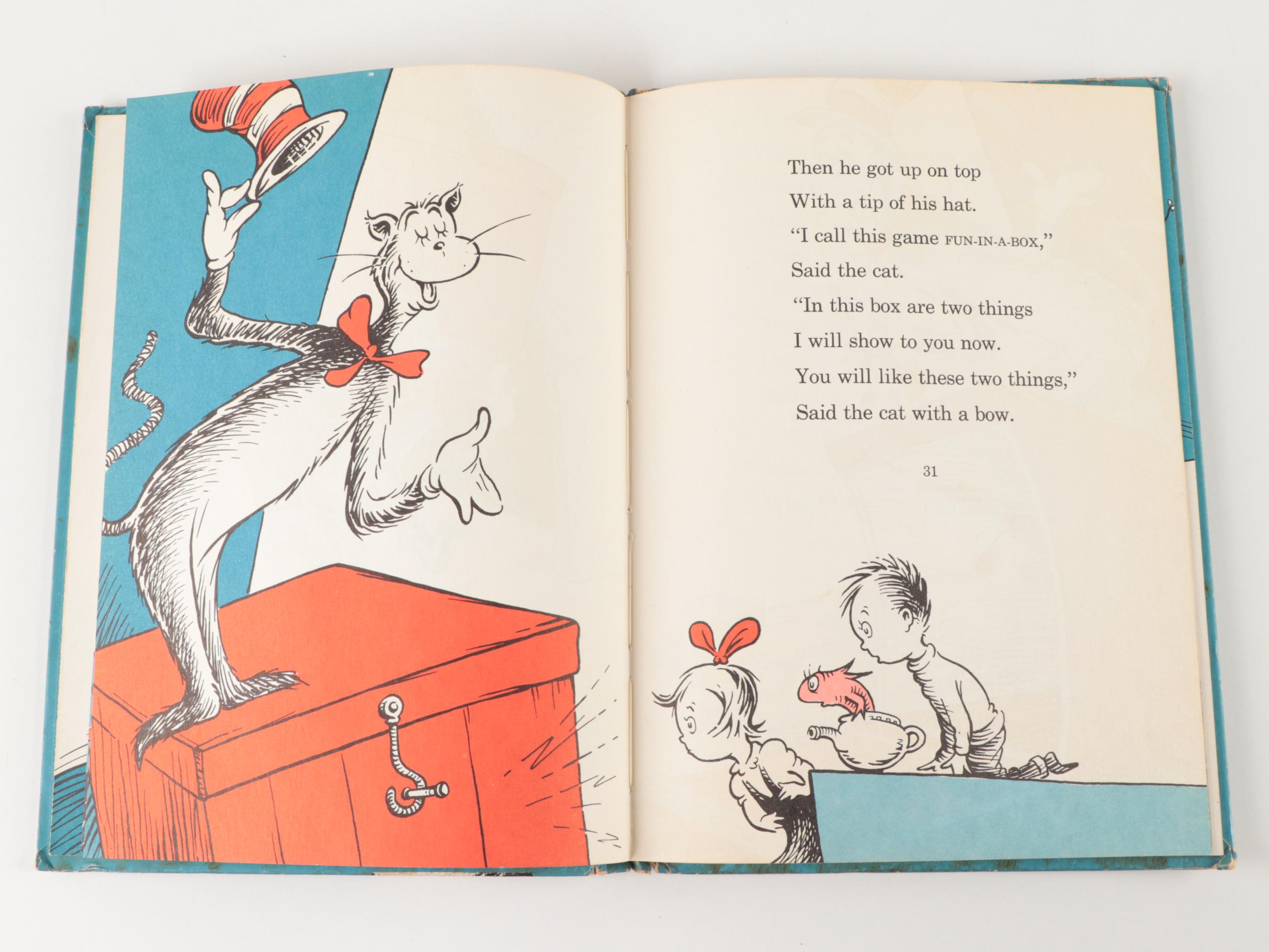 Dr Seuss Books Including First Editions and Early Printings 1949-1965 ...